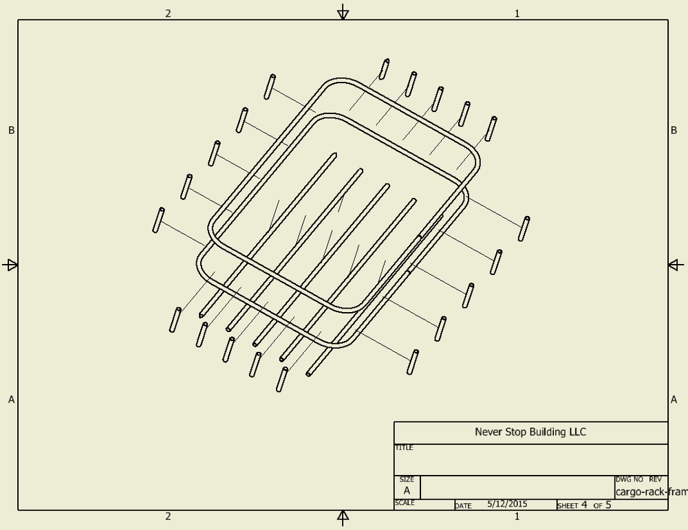 Inexpensive Cargo Roof Basket — Never Stop Building - Crafting Wood ...