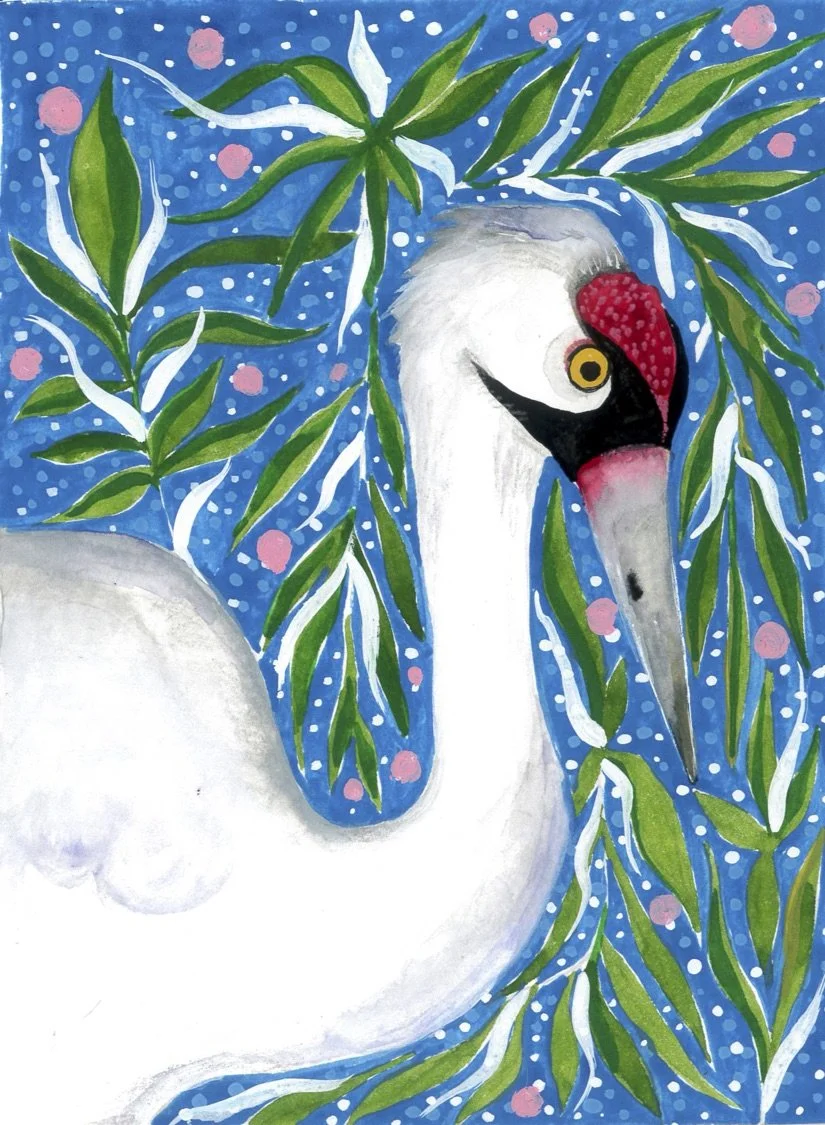 Whooping Crane Drawing