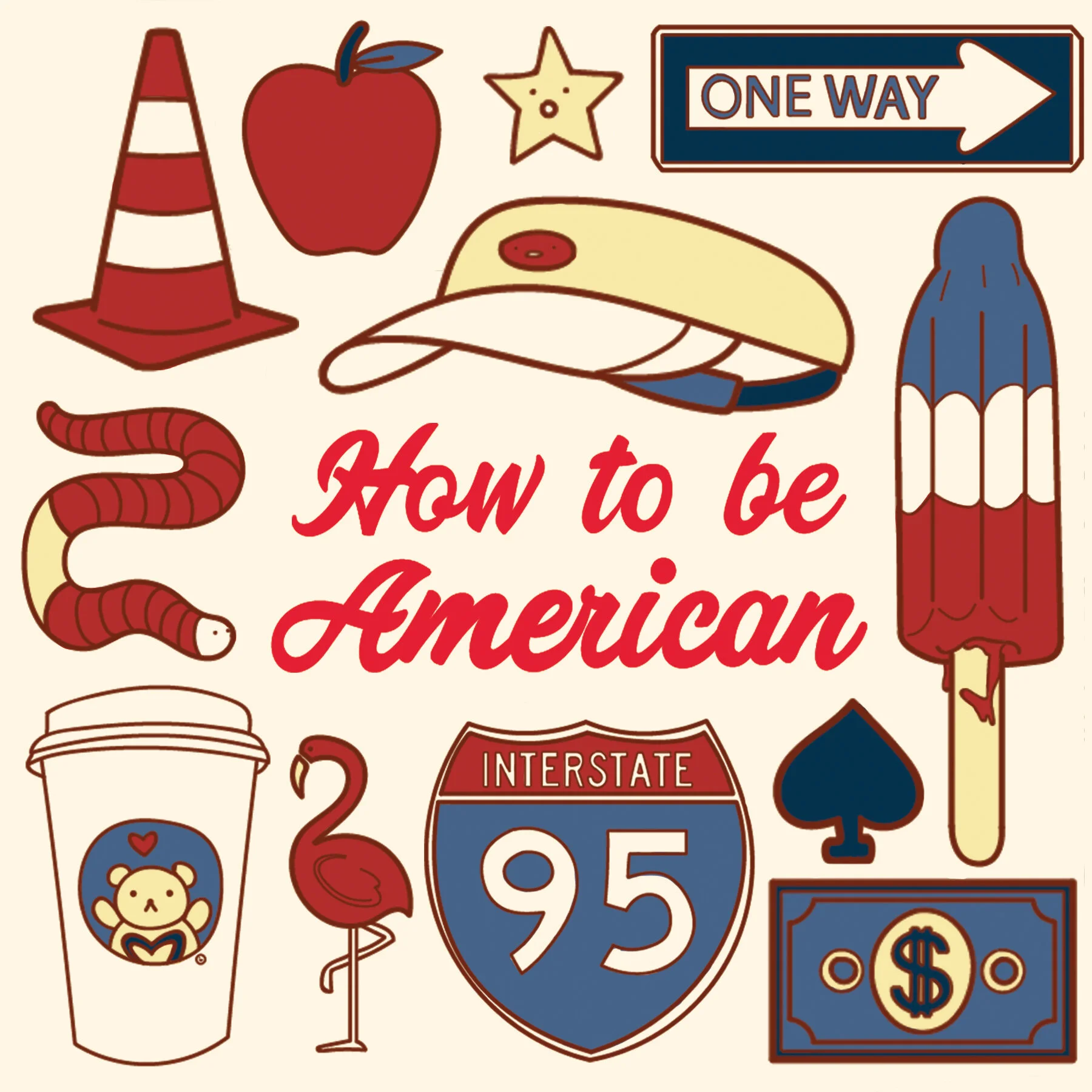 How to Be American — Ameena Fareeda Art
