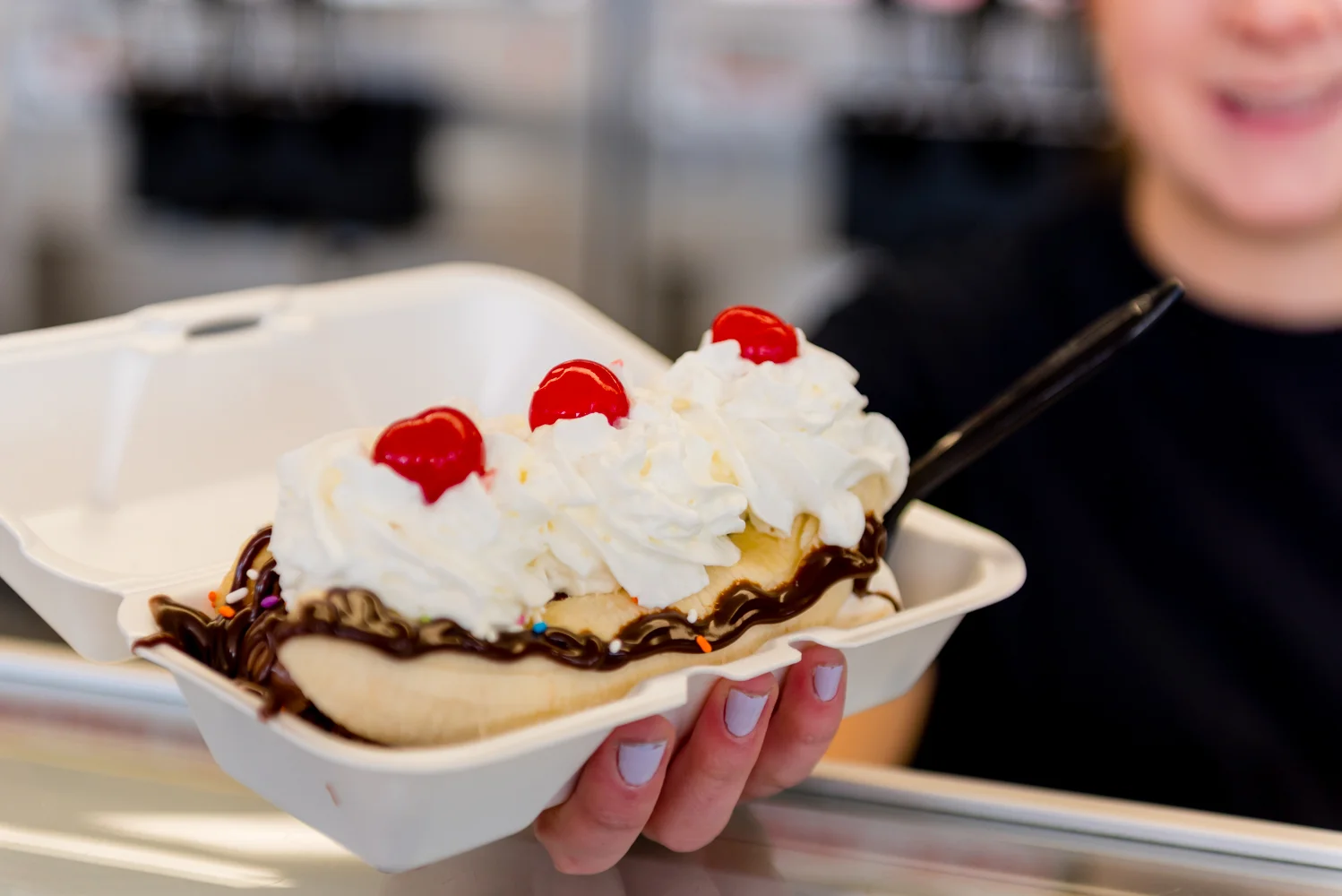 Magic Fountain Homemade Ice Cream