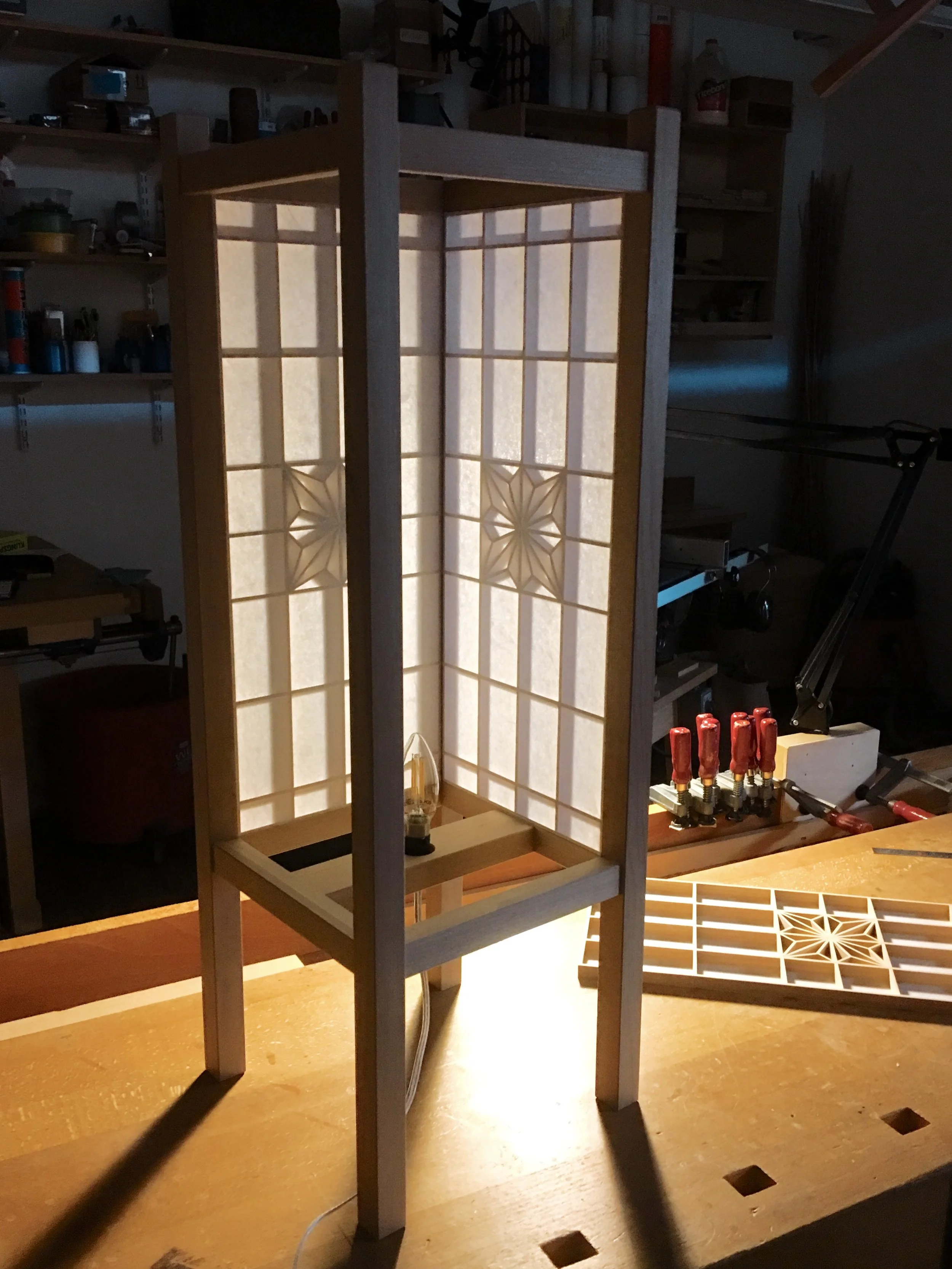 Andon - Making a Traditional Japanese Lamp — Philadelphia Furniture ...
