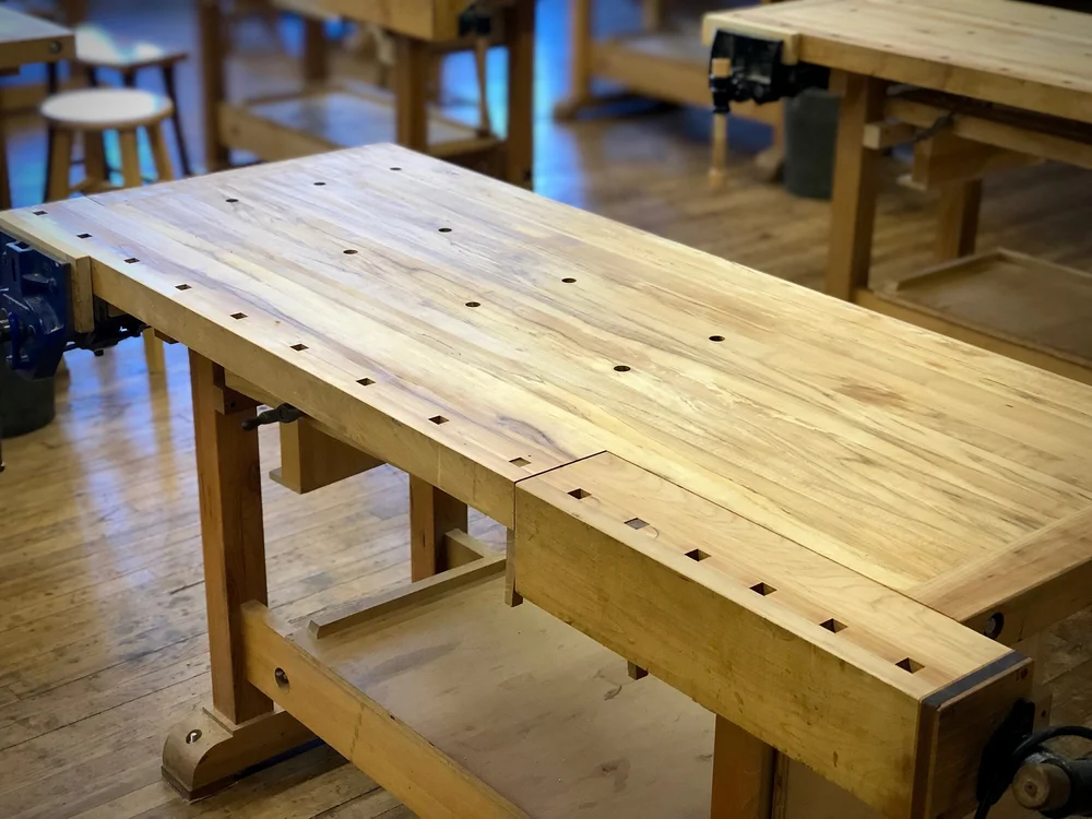 Flattening a Workbench or Big Slab — Philadelphia Furniture Workshop