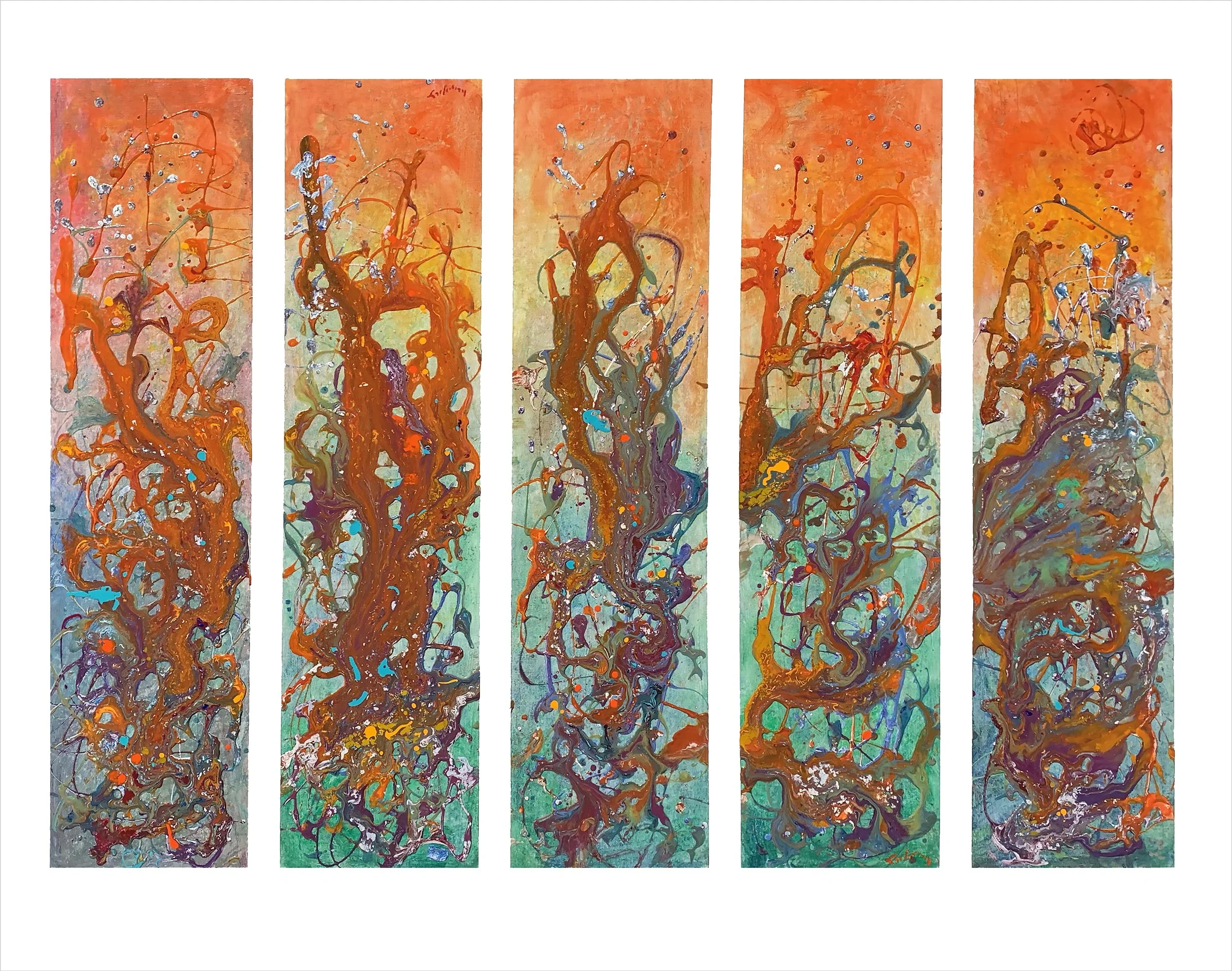 Abstract Paintings — Al Lachman | Lachman Gallery
