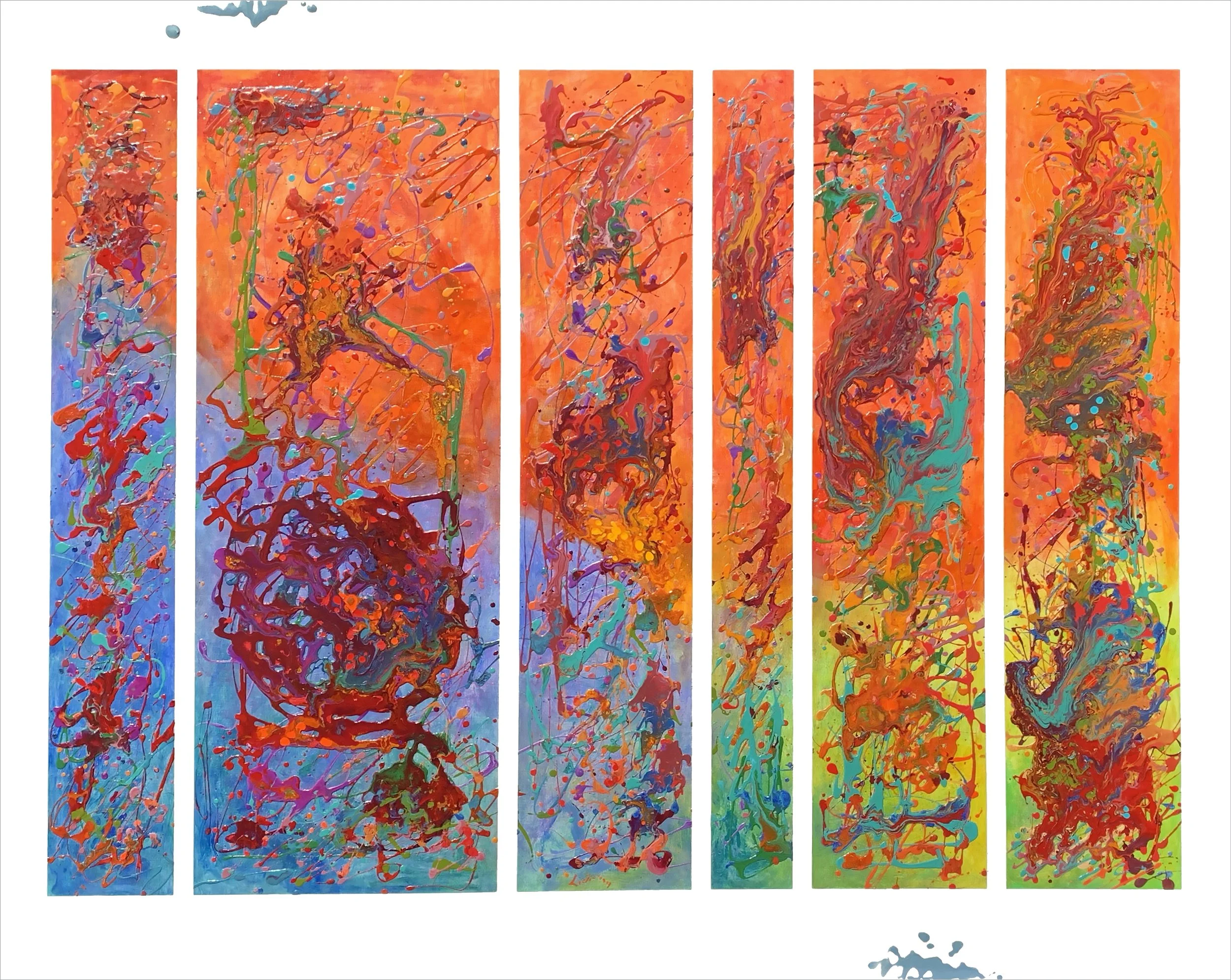 Abstract Paintings — Al Lachman | Lachman Gallery