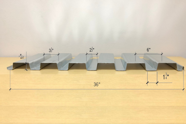 B Deck Roofing -Metal Deck - Delivery Available — Metroll