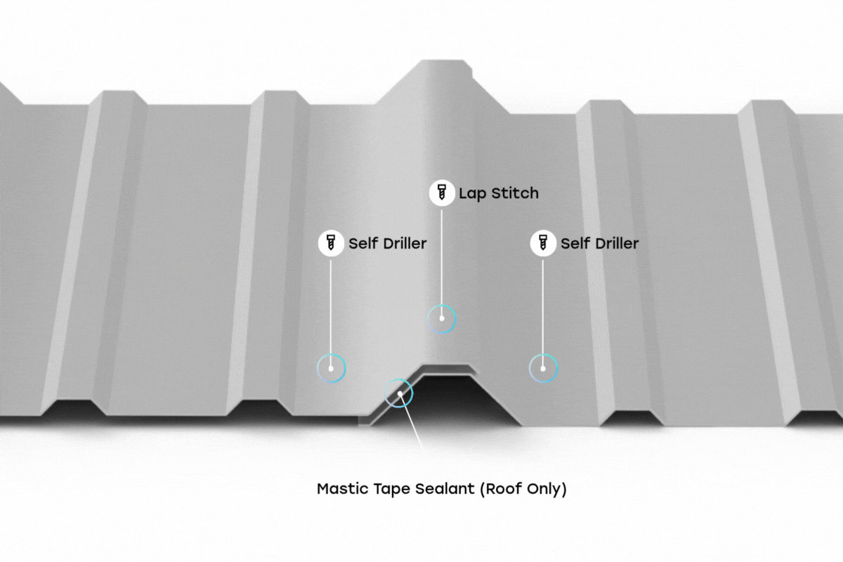 PBR - Exposed Fastener Panel — Metroll