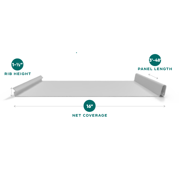 Standing Seam Panels — Metroll