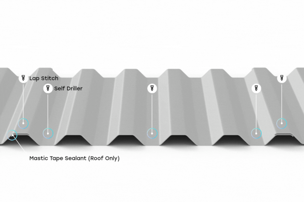7.2 LongSpan - Exposed Fastener Panel — Metroll