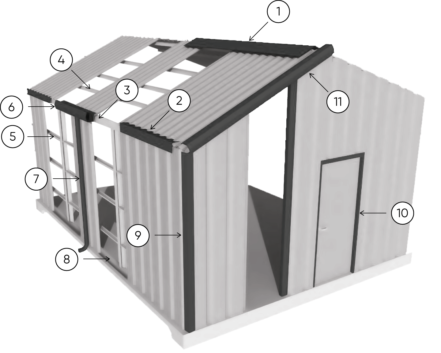 Metal Trims & Flashings — Metroll