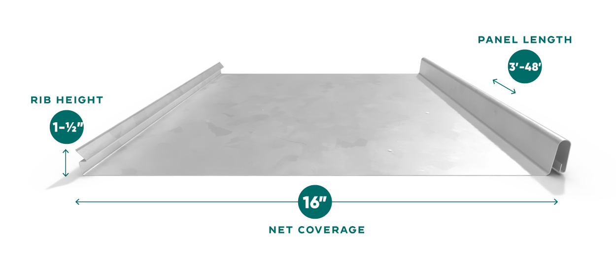 MetLok - Standing Seam Panel — Metroll