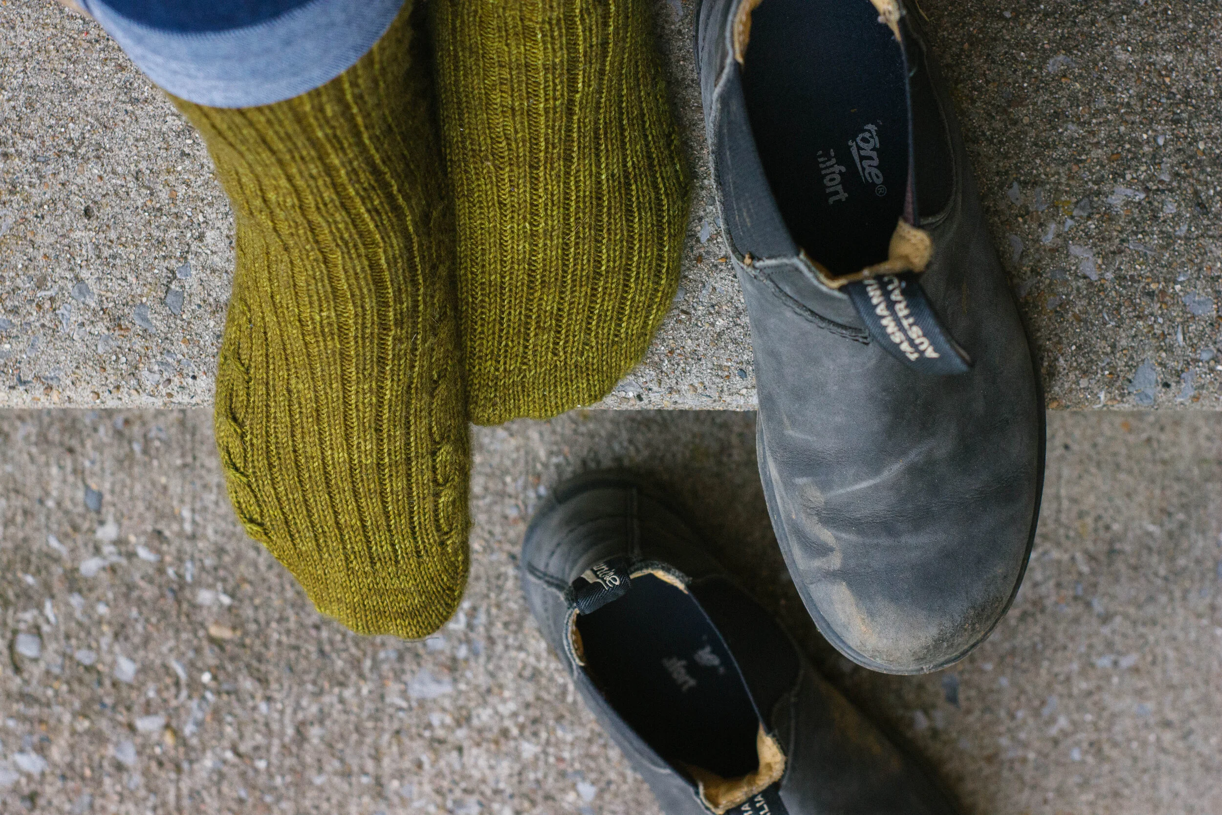 Finished: Cable Rib Socks — Slow Knitting