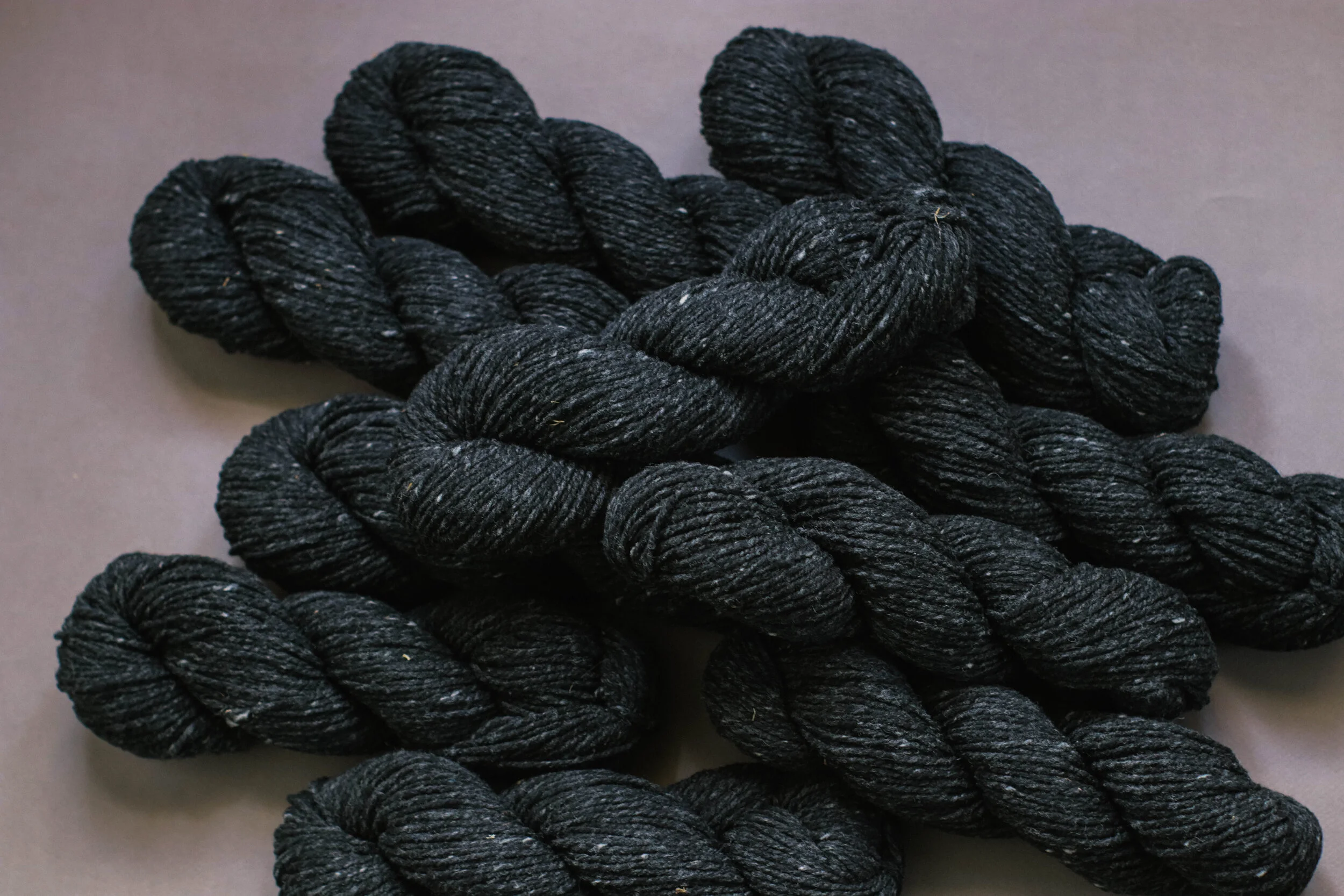 Knitting with Dark Yarns — Slow Knitting