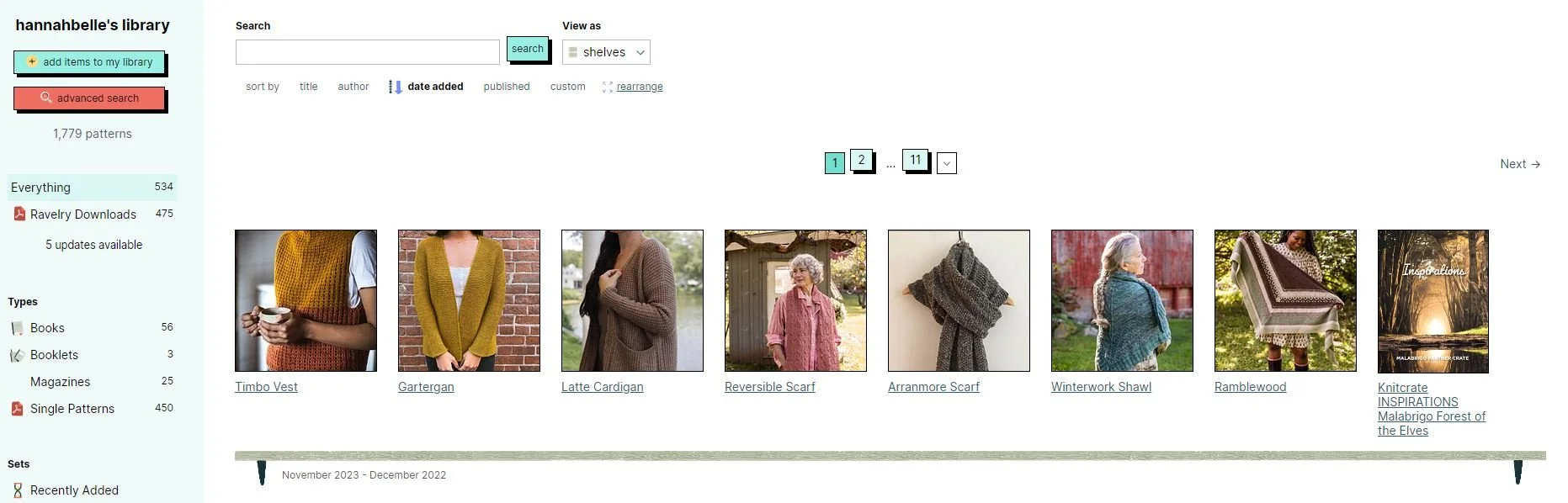 Pattern Storage that Works — Slow Knitting