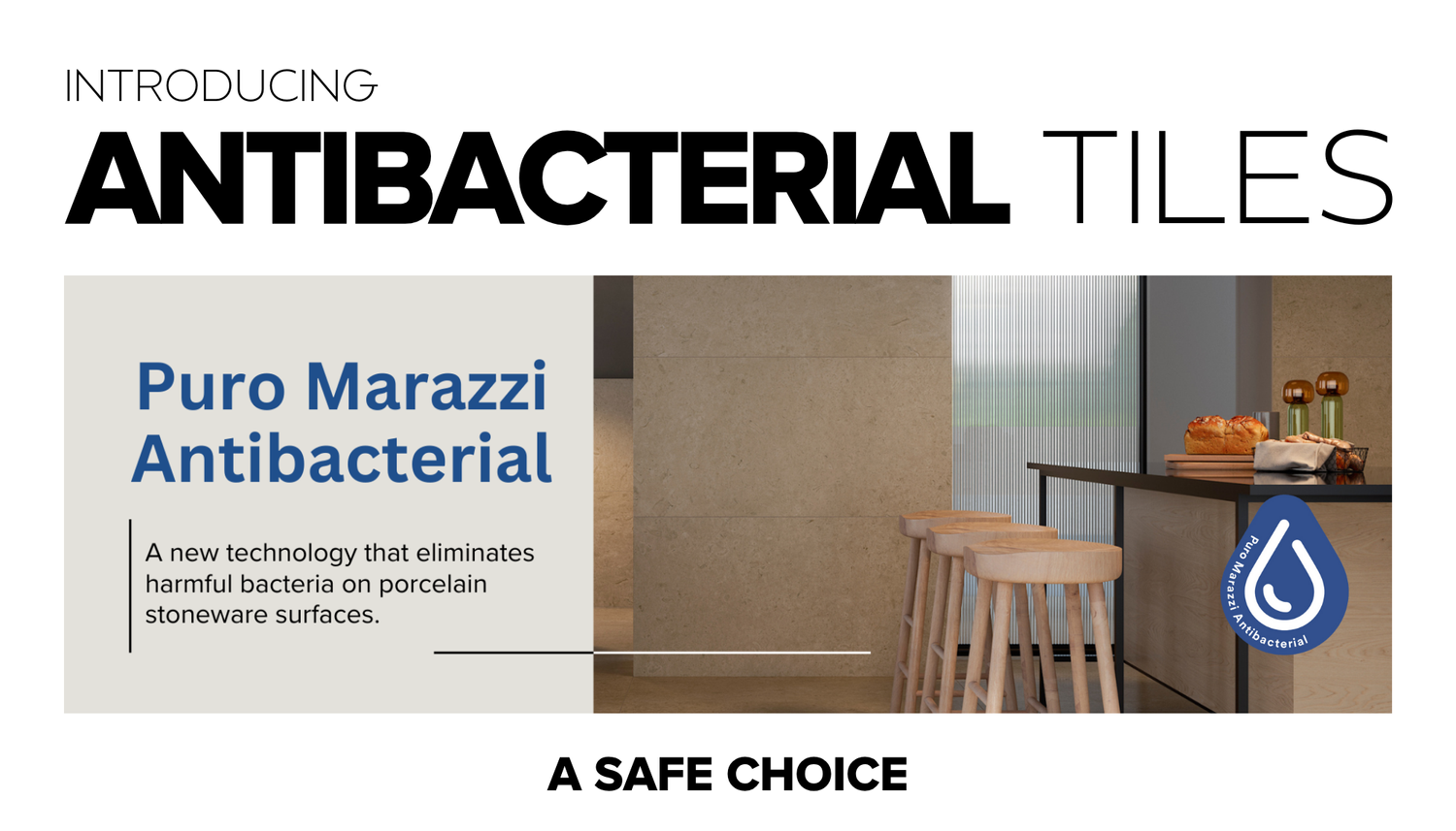 Italia Ceramics New Puro Antibacterial Tiles | Italia Ceramics