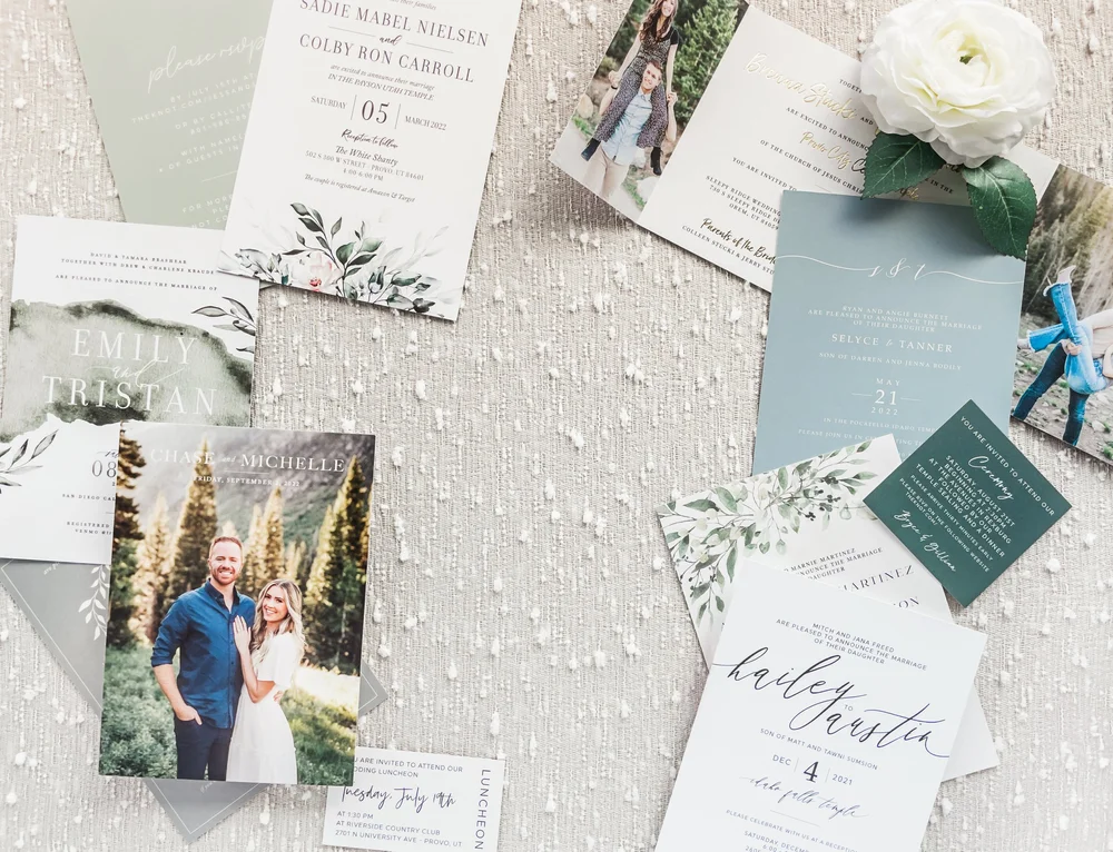 Anthology Print Wedding Invitations