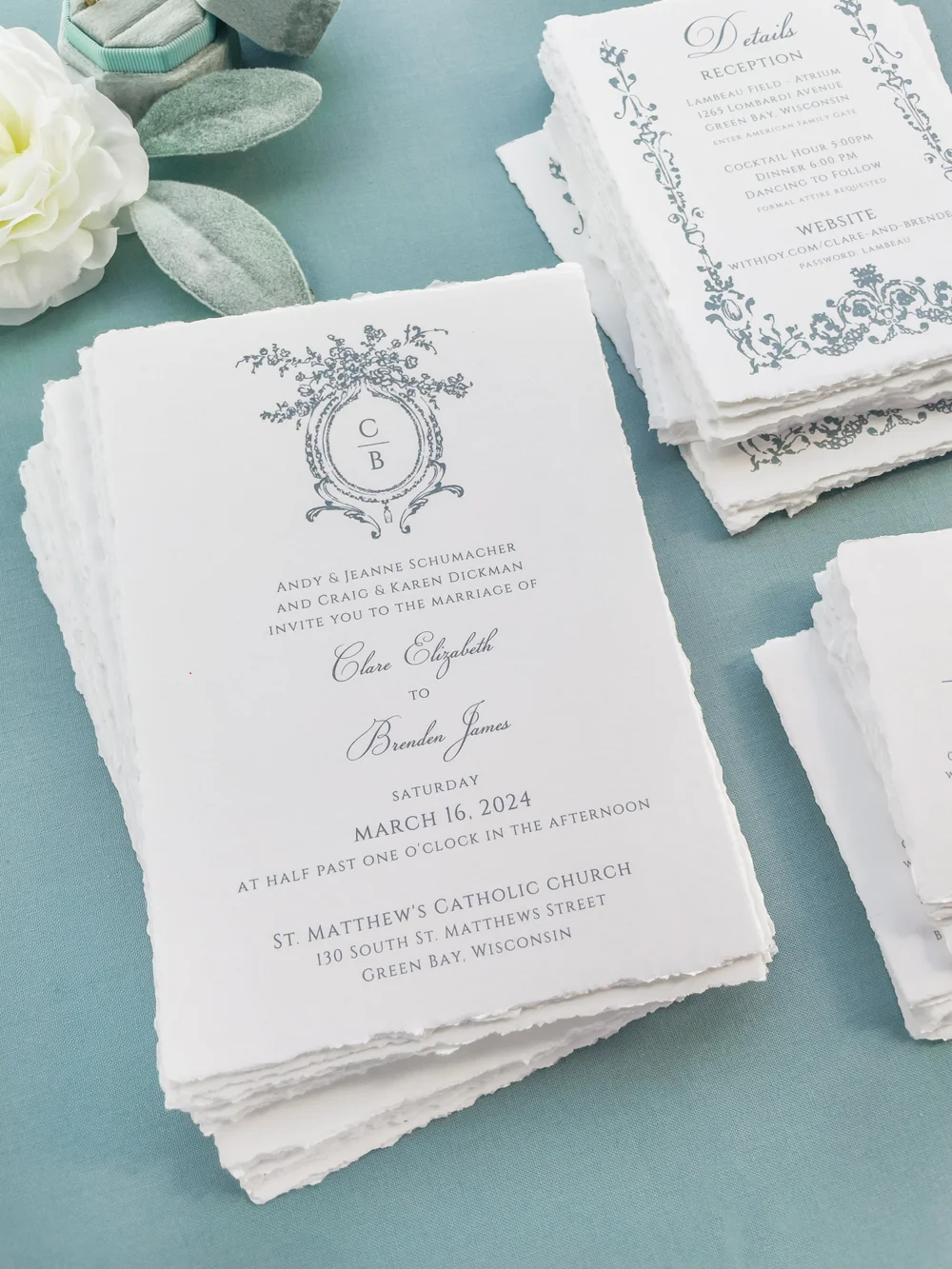 Anthology Print Custom and Affordable Wedding Invitations