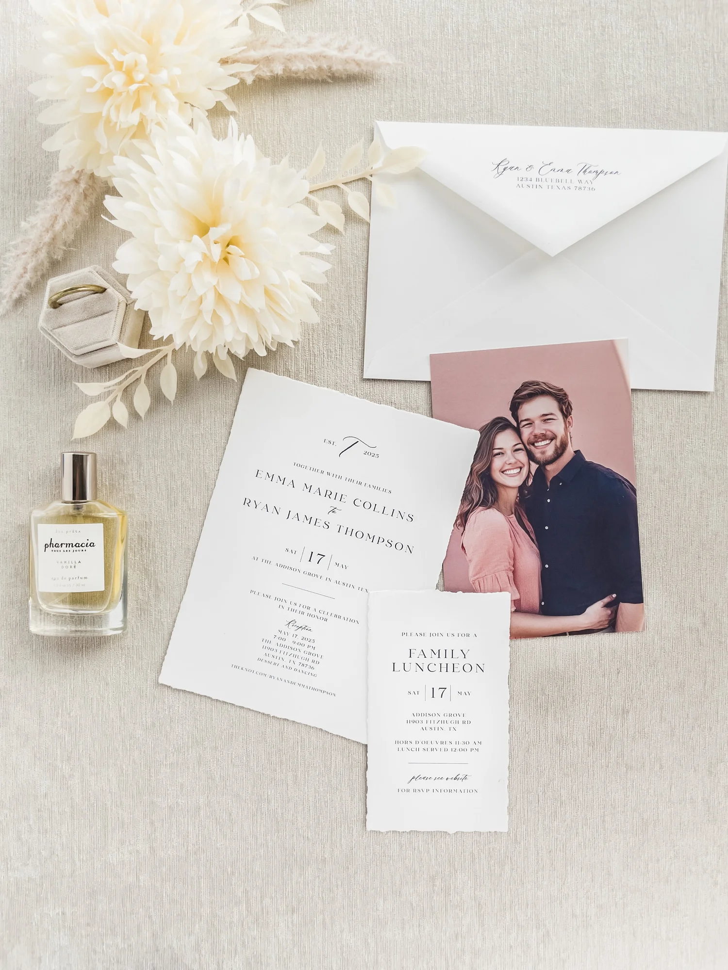 Anthology Print Custom and Affordable Wedding Invitations