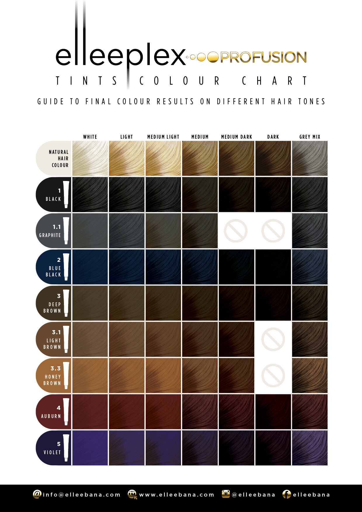 Elleeplex & Belmacil Tints - By Elleebana Direct