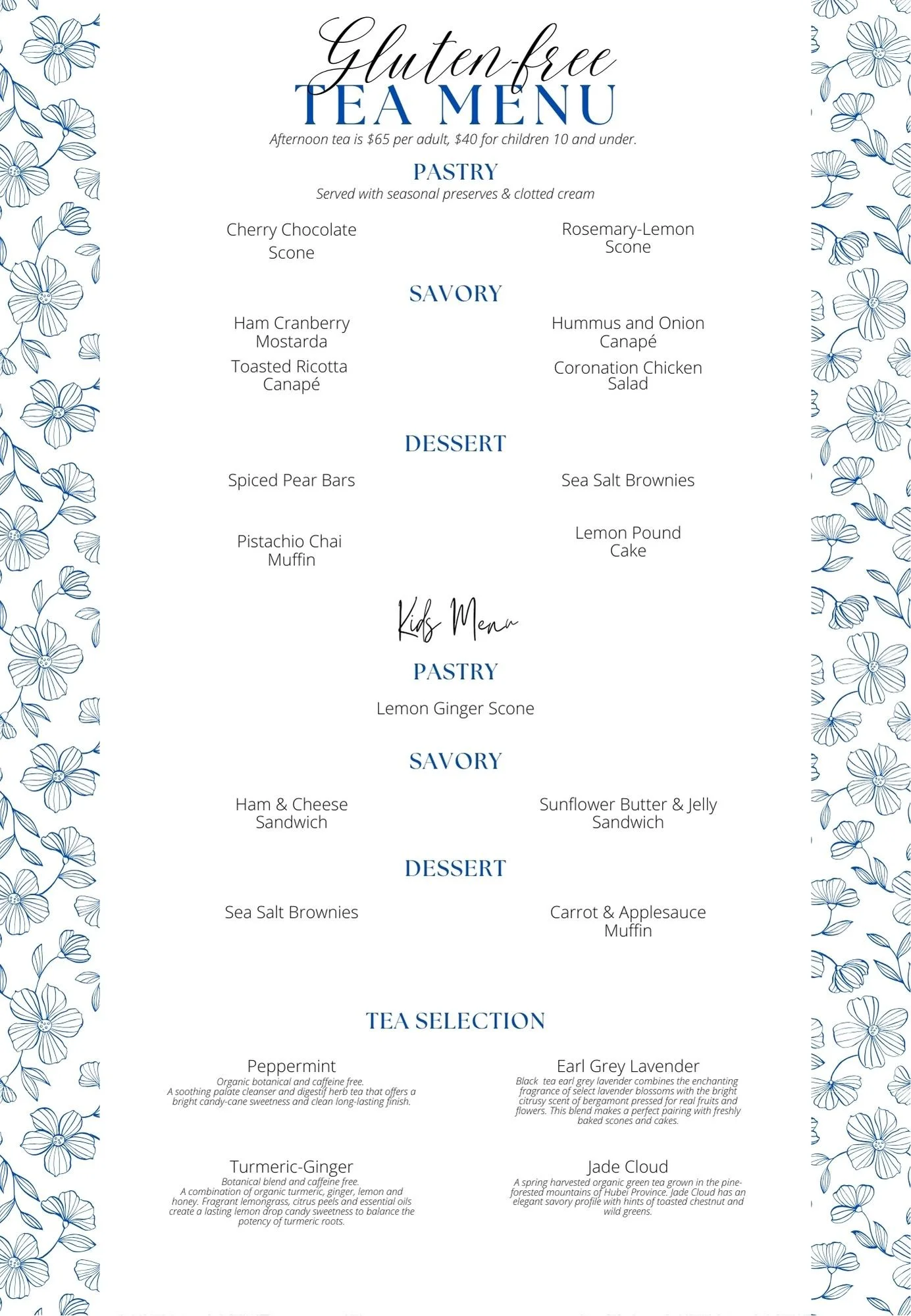 Afternoon Tea Take-Out — The Lynhall