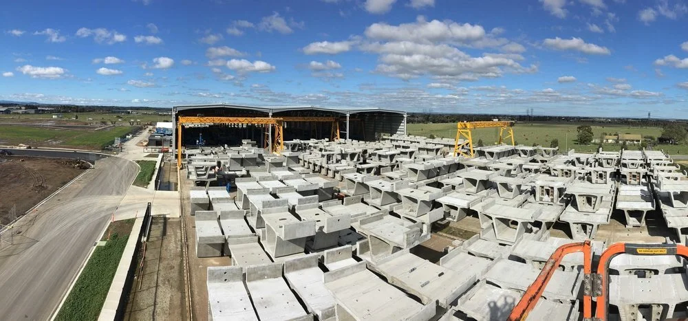Caulfield to Dandenong LCRP Pre-Cast Yard — Auspat Land Survey Australia