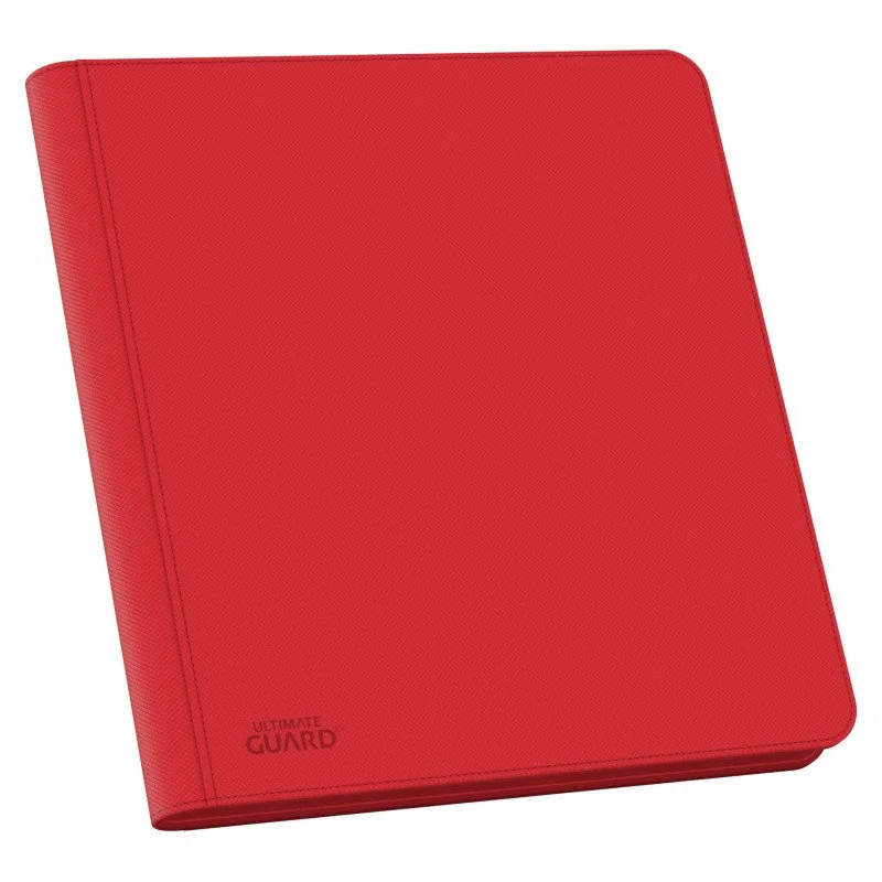 Ultimate Guard 12-Pocket Quadrow ZipFolio XenoSkin Folder (Red ...