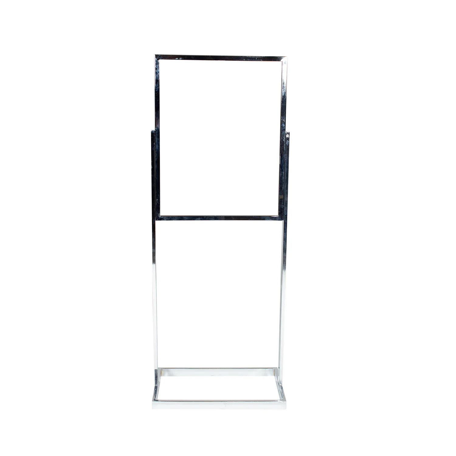 METAL SIGN STAND — BLUEPRINT STUDIOS EVENT RENTALS SAN FRANCISCO BAY AREA