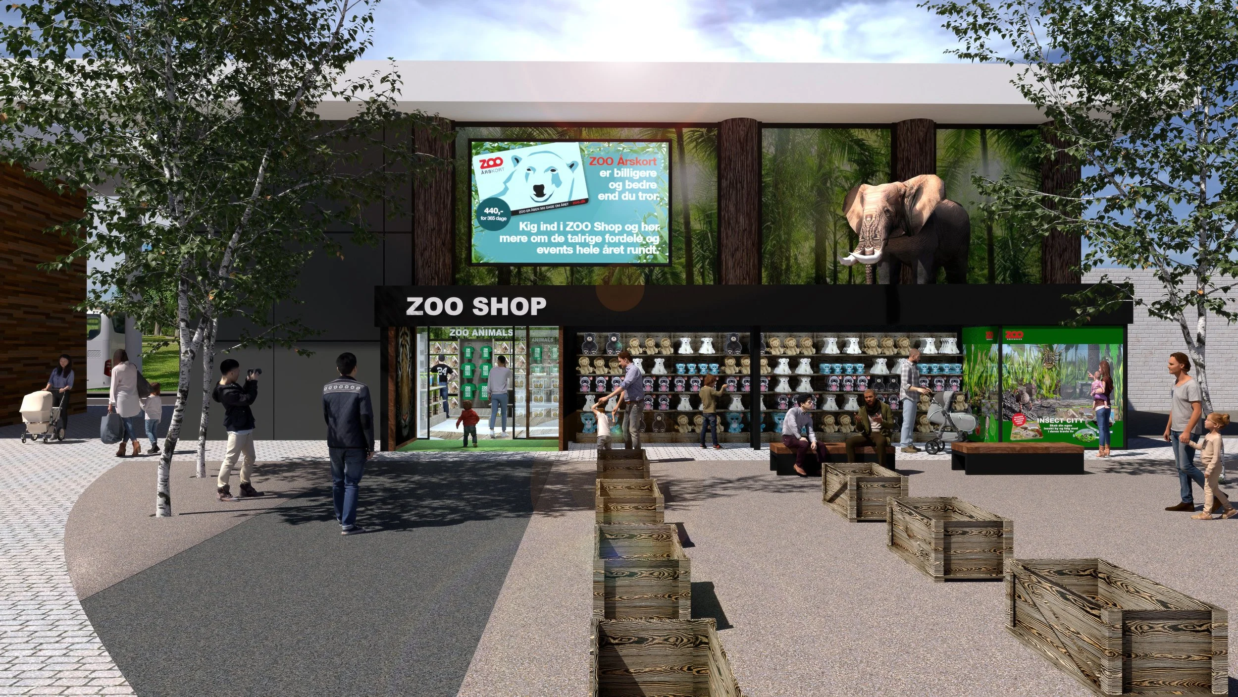 Copenhagen ZOO shop design — Holm Interior Concepts