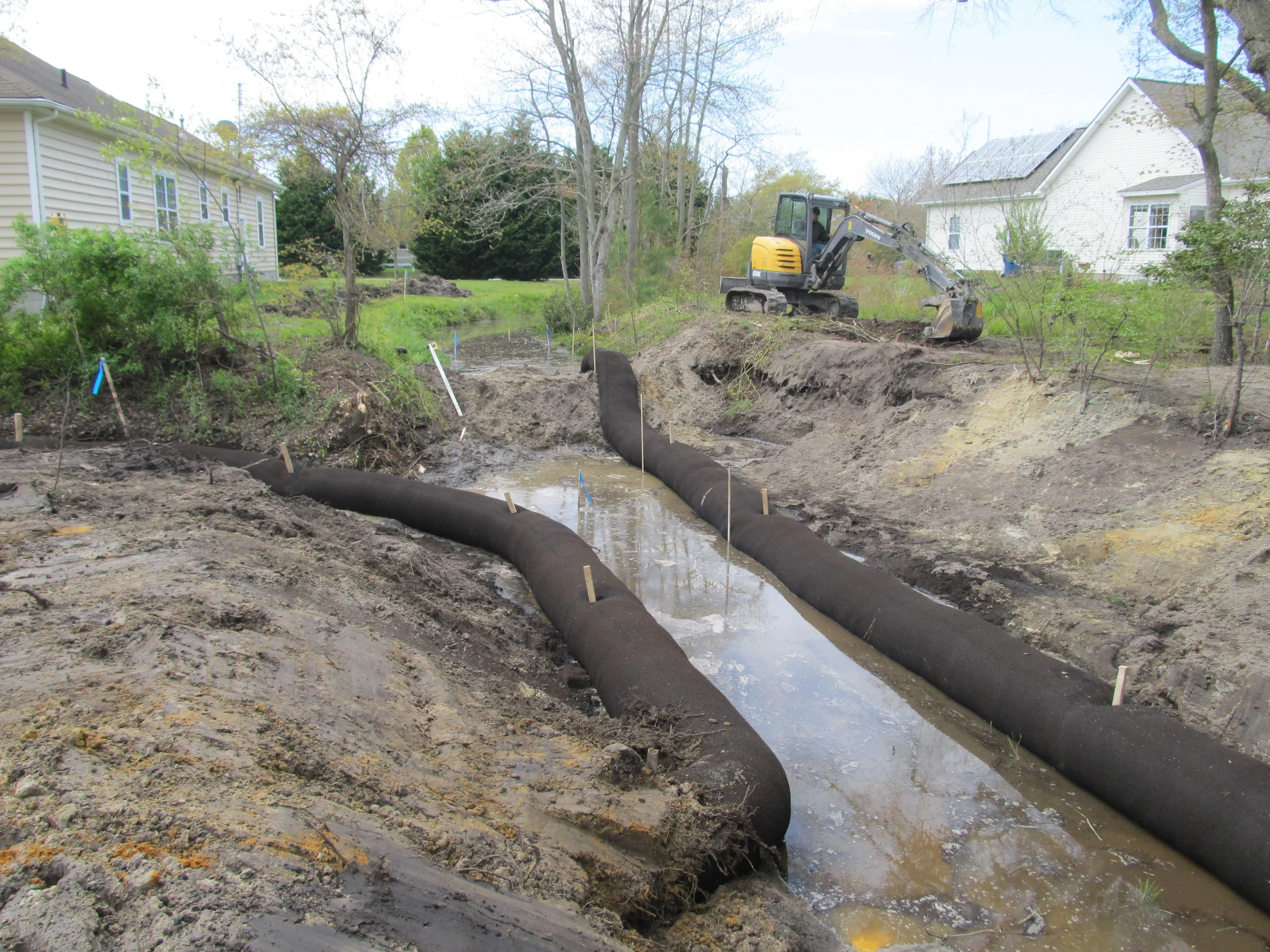 Erosion Control Sock — Weaver Mulch