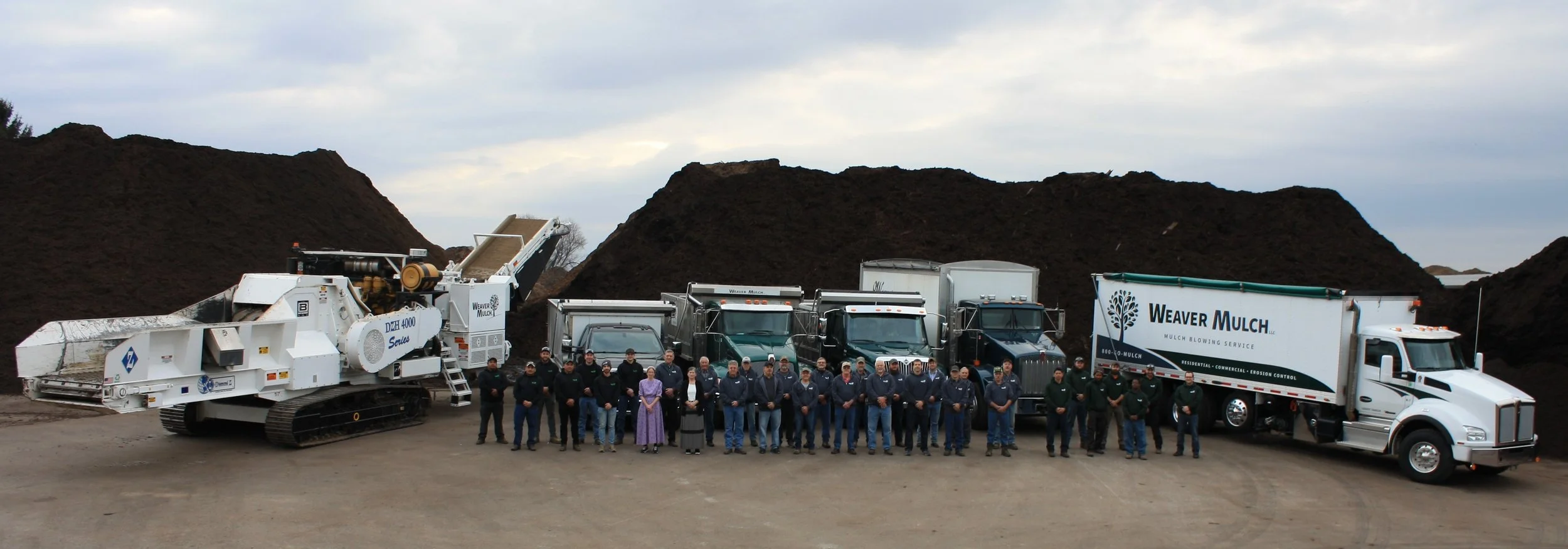 Weaver Mulch | We Also Deliver Topsoil, Stone, Sand & Much More!