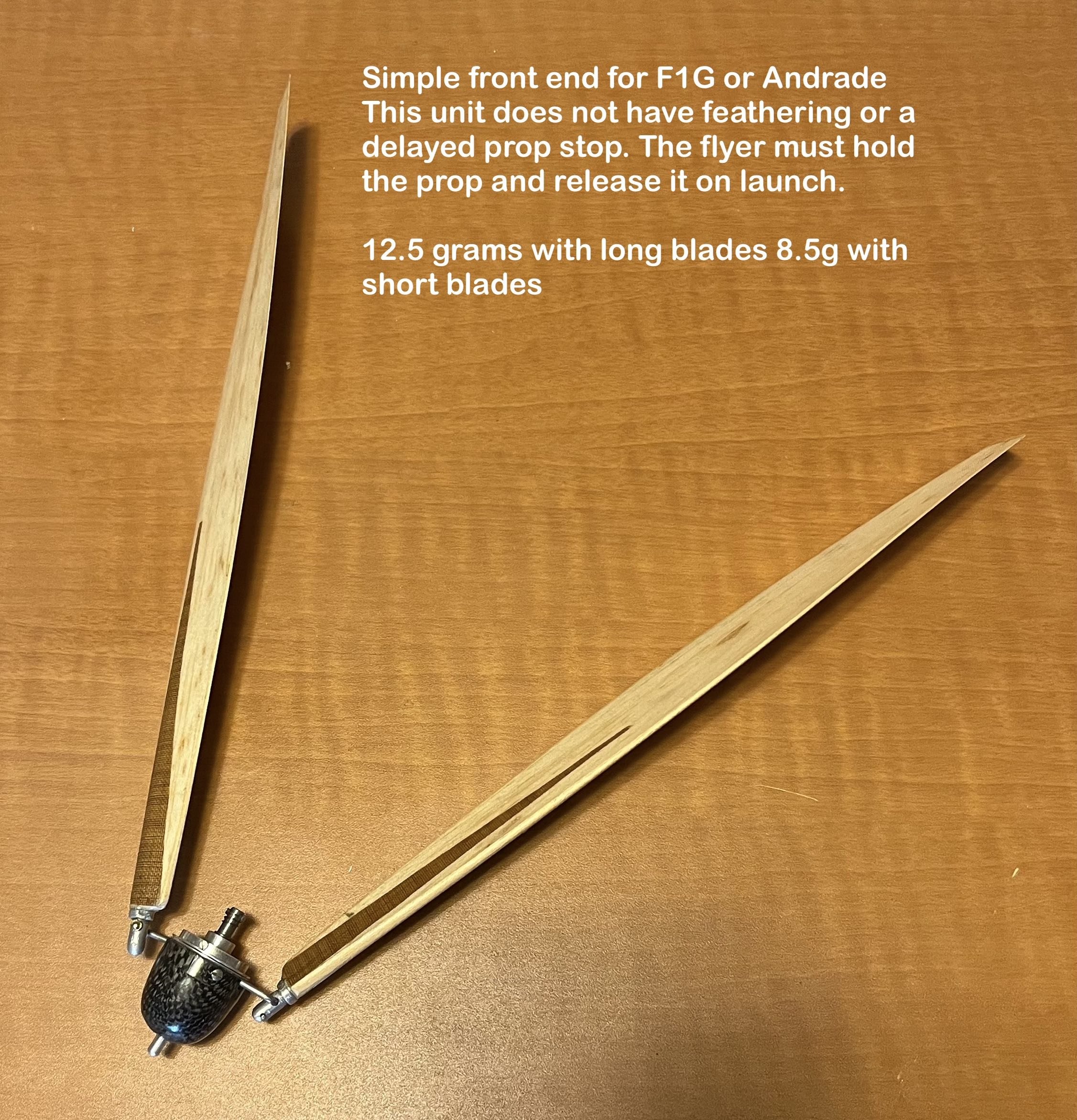 F1G Front end — Hummingbird Model Products