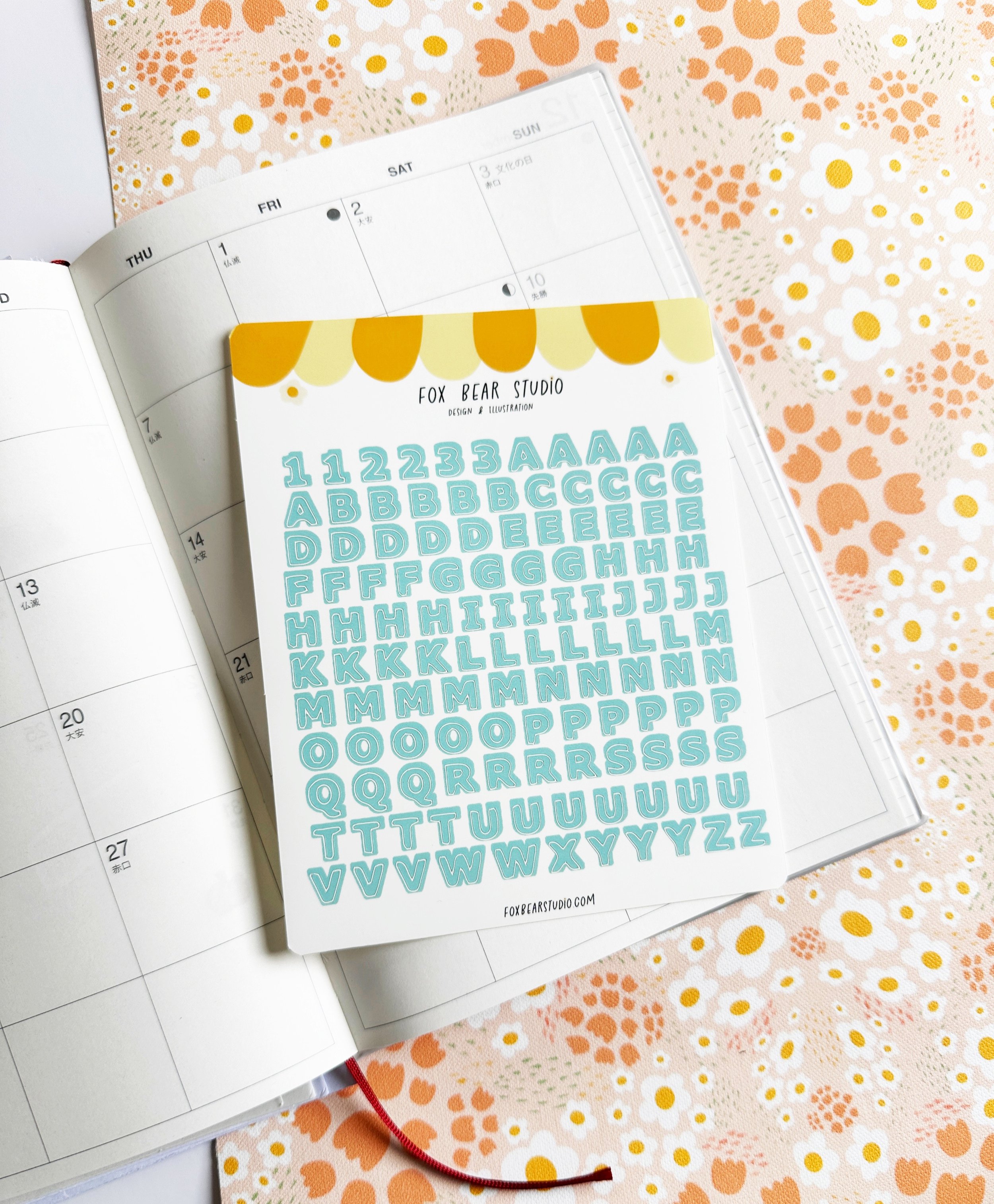 Stationery, Planners, Stickers, Washi tape — Fox Bear Studio