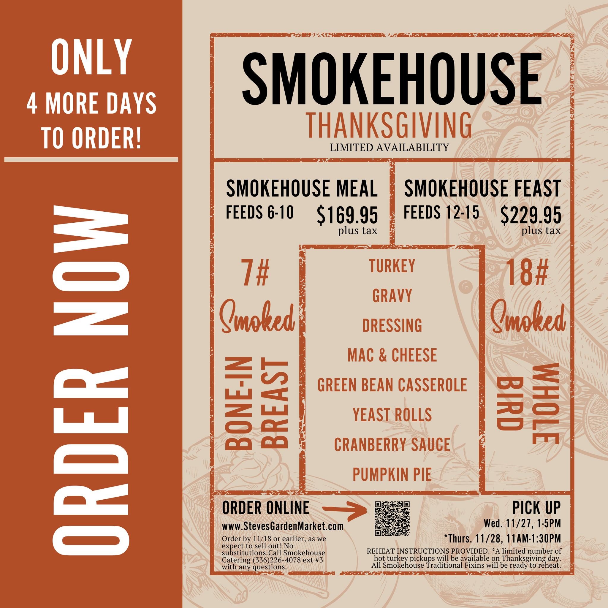 Smokehouse at Steve's — Steve's Garden Market & Butchery