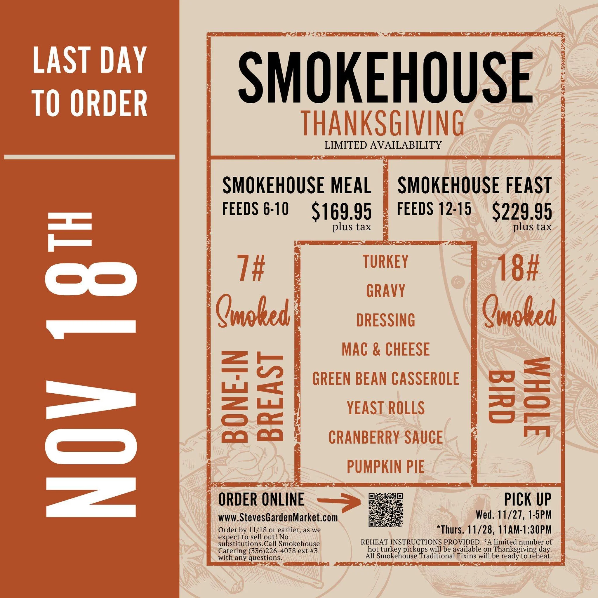 Smokehouse at Steve's — Steve's Garden Market & Butchery