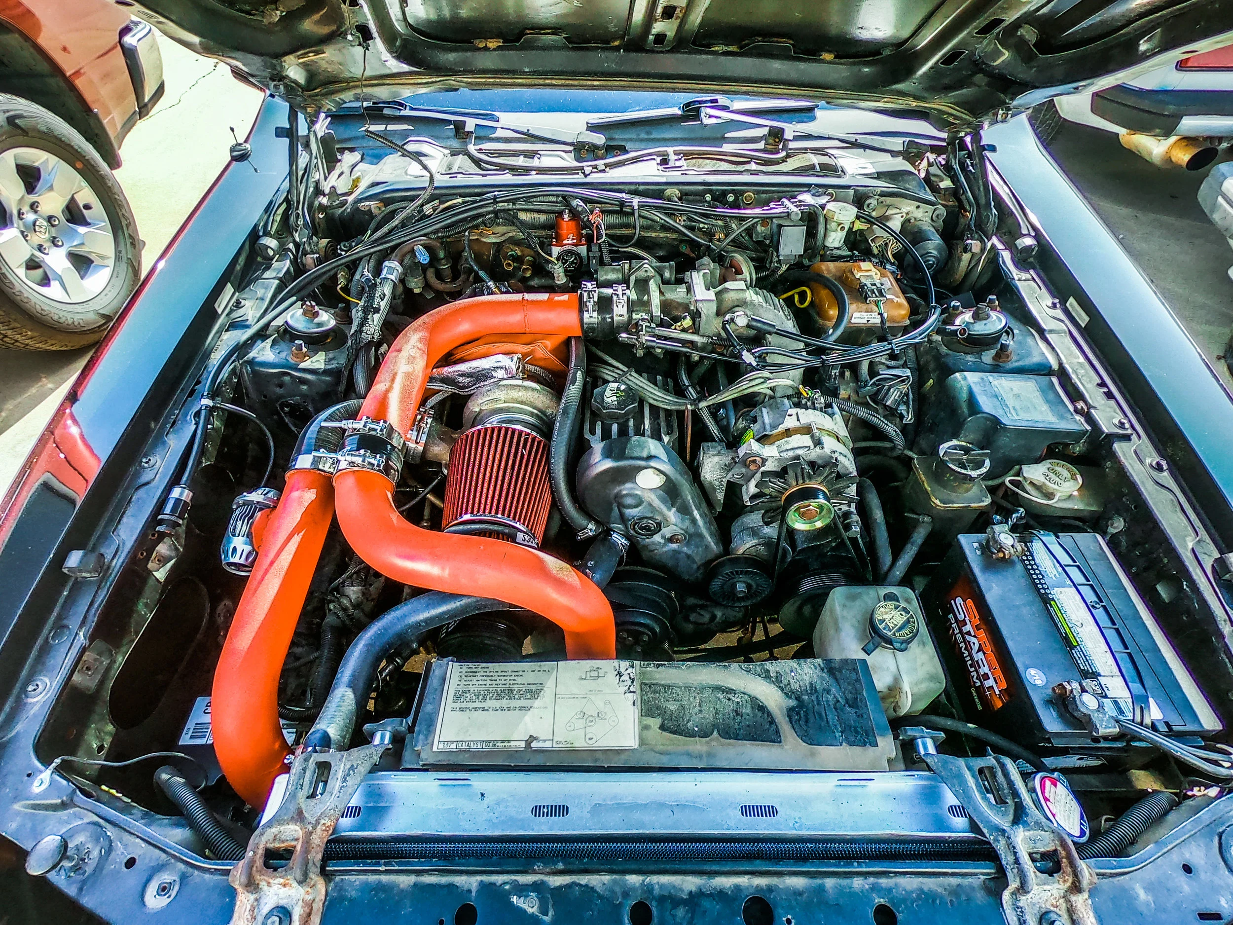 Josh's 87' Ford Thunderbird Turbo Coupe — Godzilla raceworks