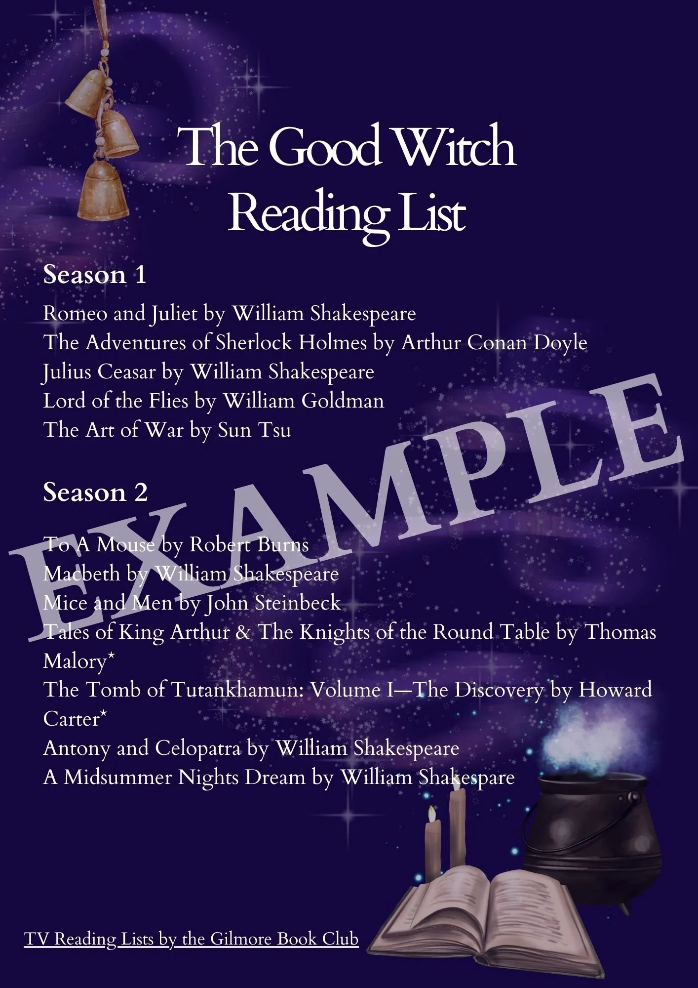 'The Good Witch' Reading List PDF — The Gilmore Book Club