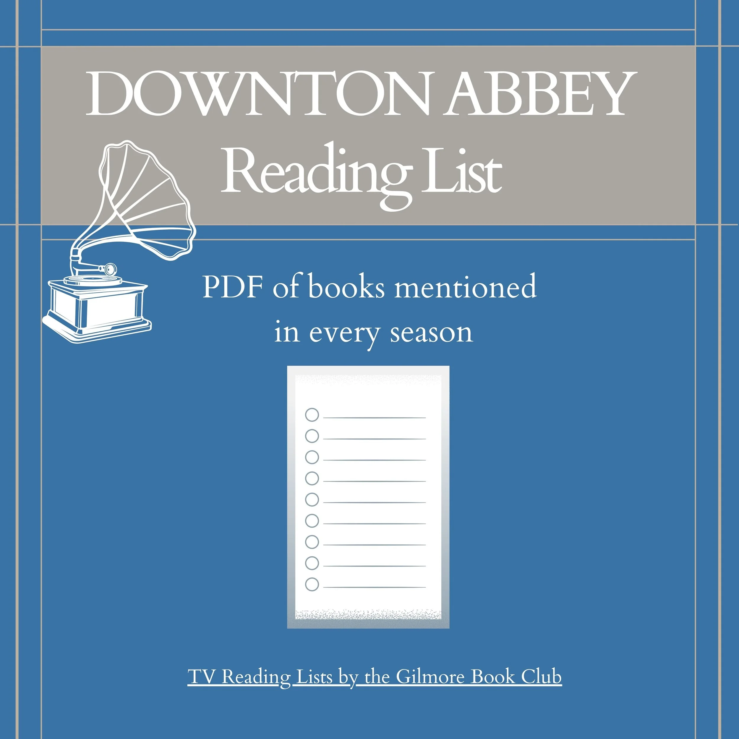TV Reading Lists: Books from Your Favorite TV Shows — The Gilmore Book Club