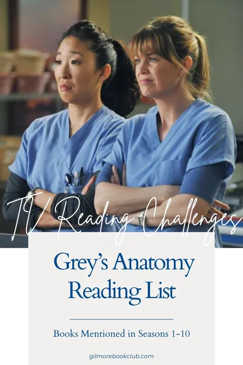 Grey's Anatomy Reading List PDF- FREE — The Gilmore Book Club