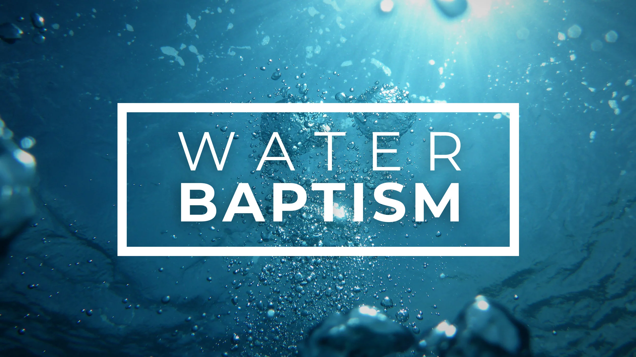 Church Baptism Slides