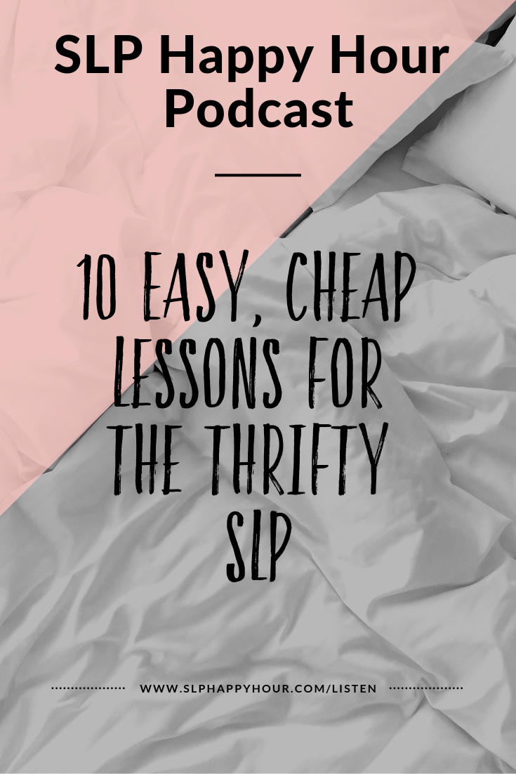 Episode 31: Our 10 Favorite Easy Lessons — SLP Happy Hour