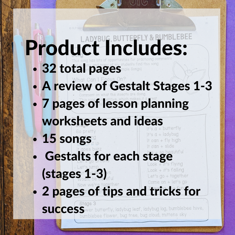 Autism and Songs (Gestalt Language Stages 1-3) — SLP Happy Hour