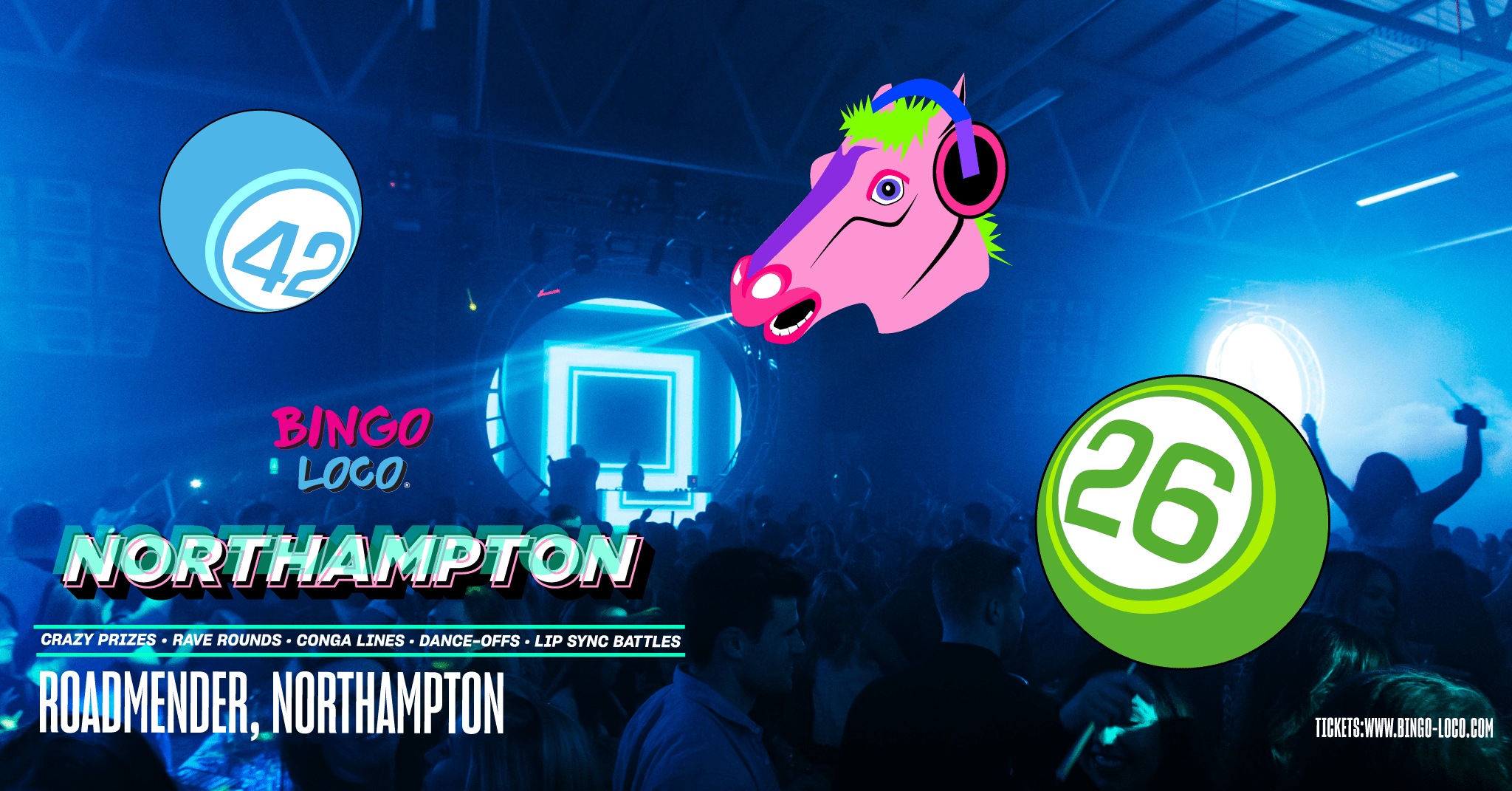 Northampton Events 2022 Bingo Loco