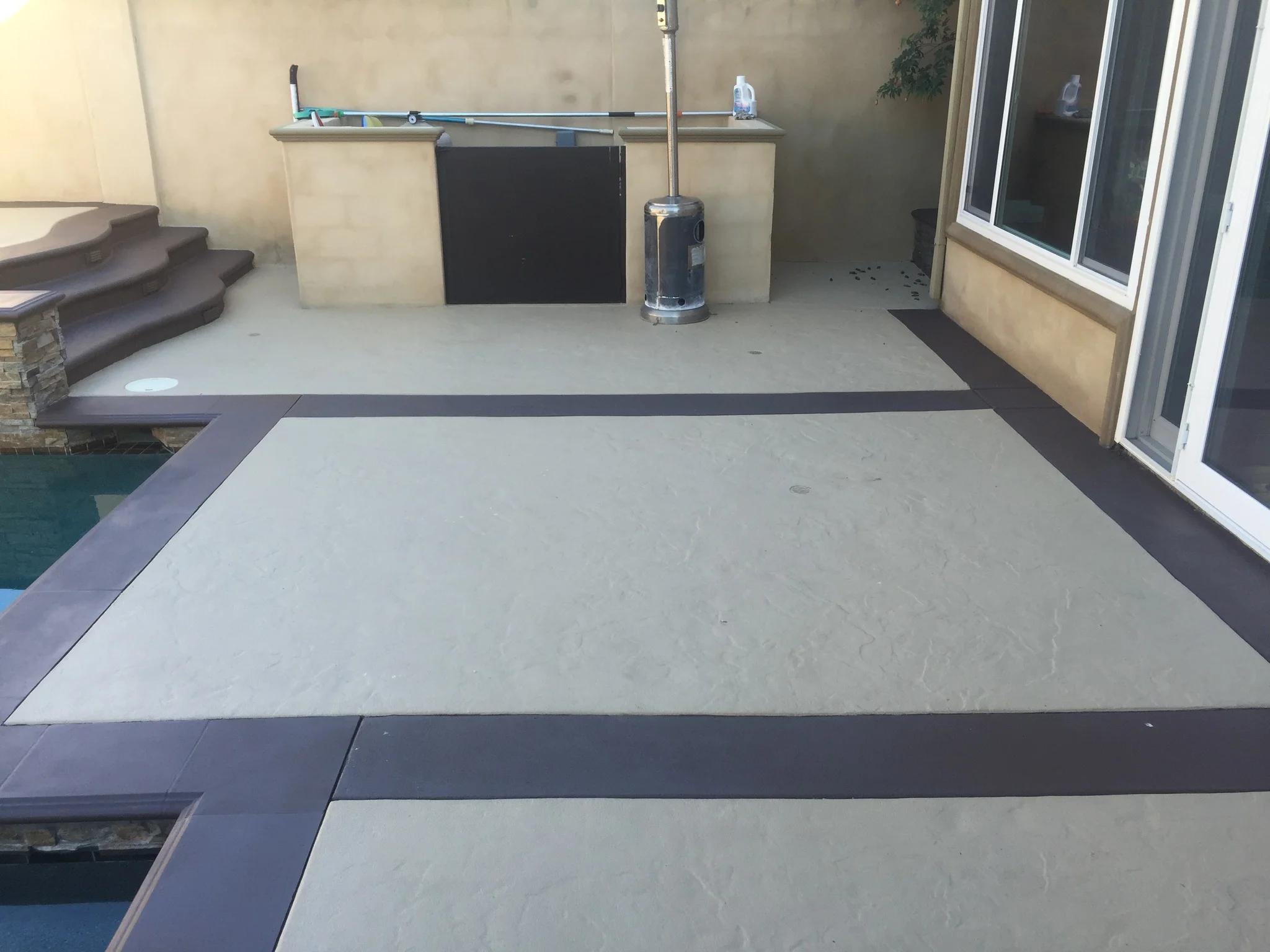 Before & After — Infinity Concrete Coatings