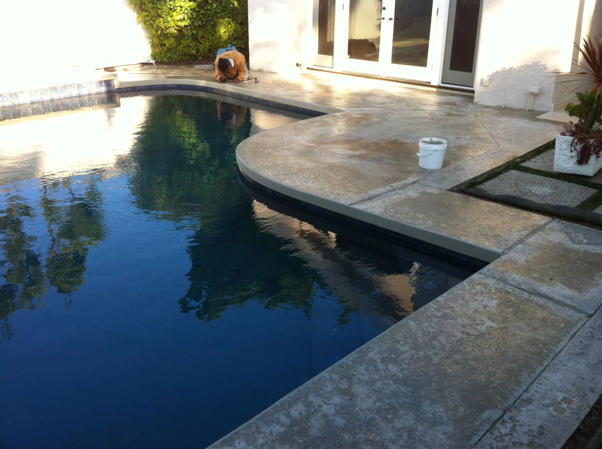 Before & After — Infinity Concrete Coatings