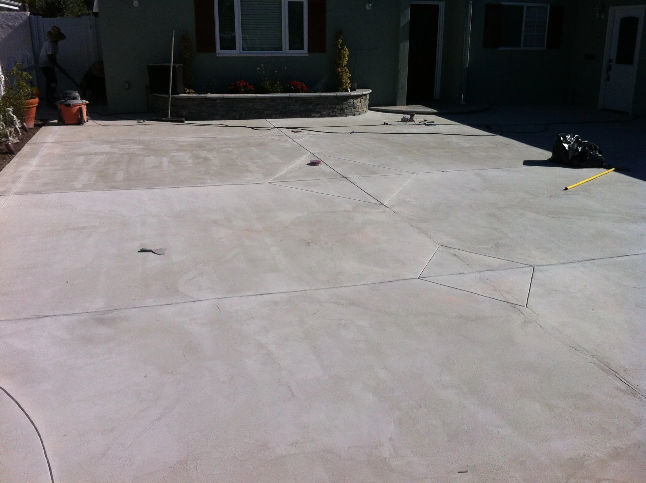 Before & After — Infinity Concrete Coatings