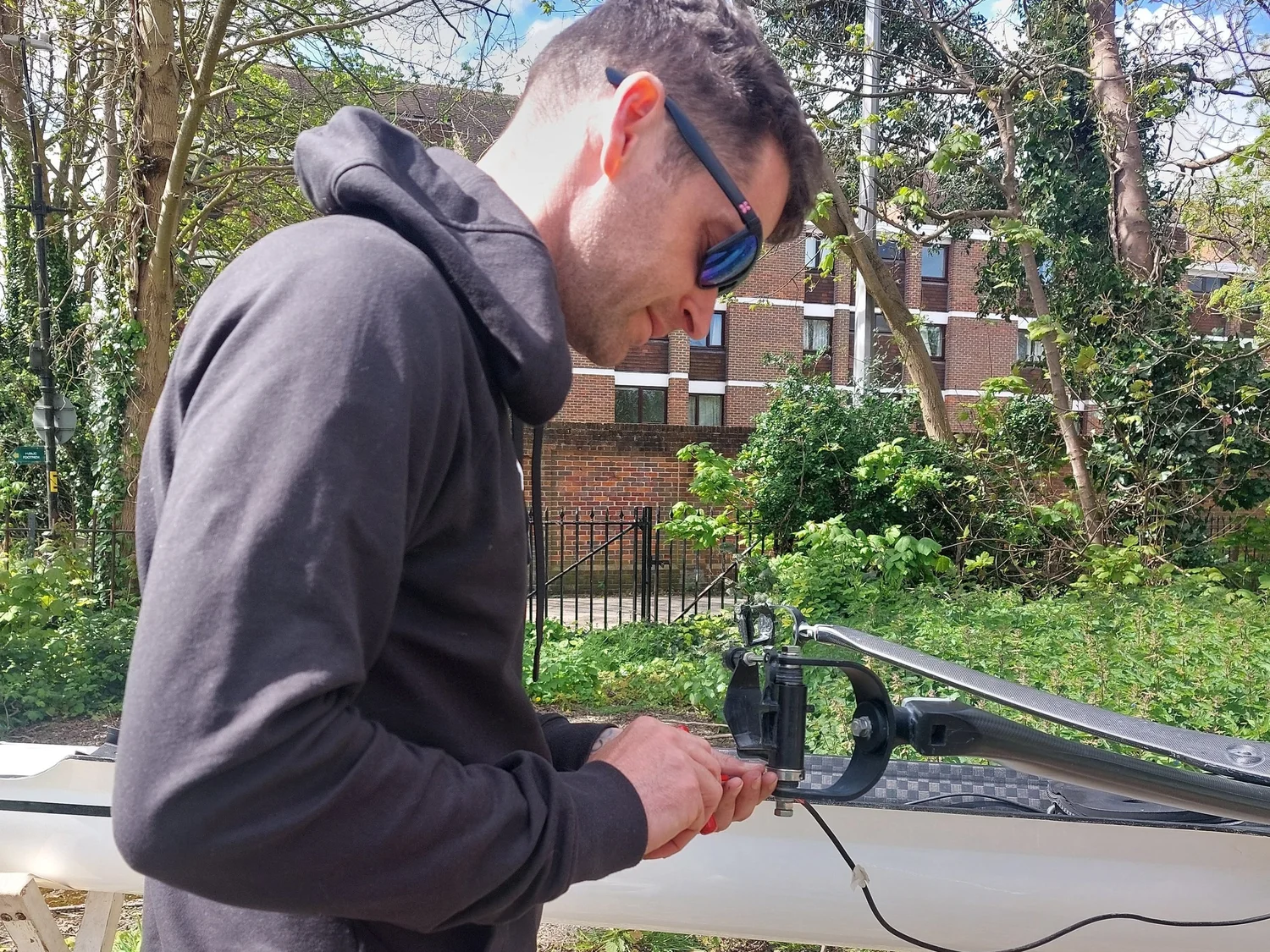 Telemetry low down - with Chris Bartley — Reading University Boat Club