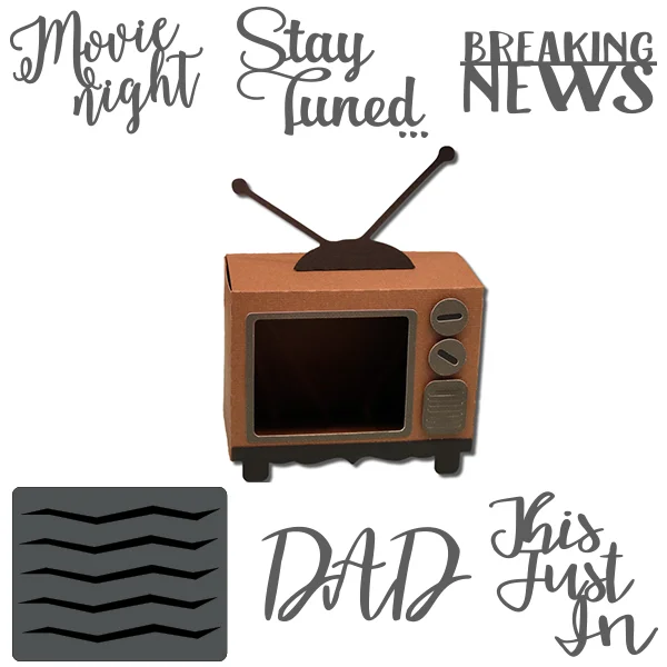 JLD-3D Retro TV Box — JamieandJenn.com