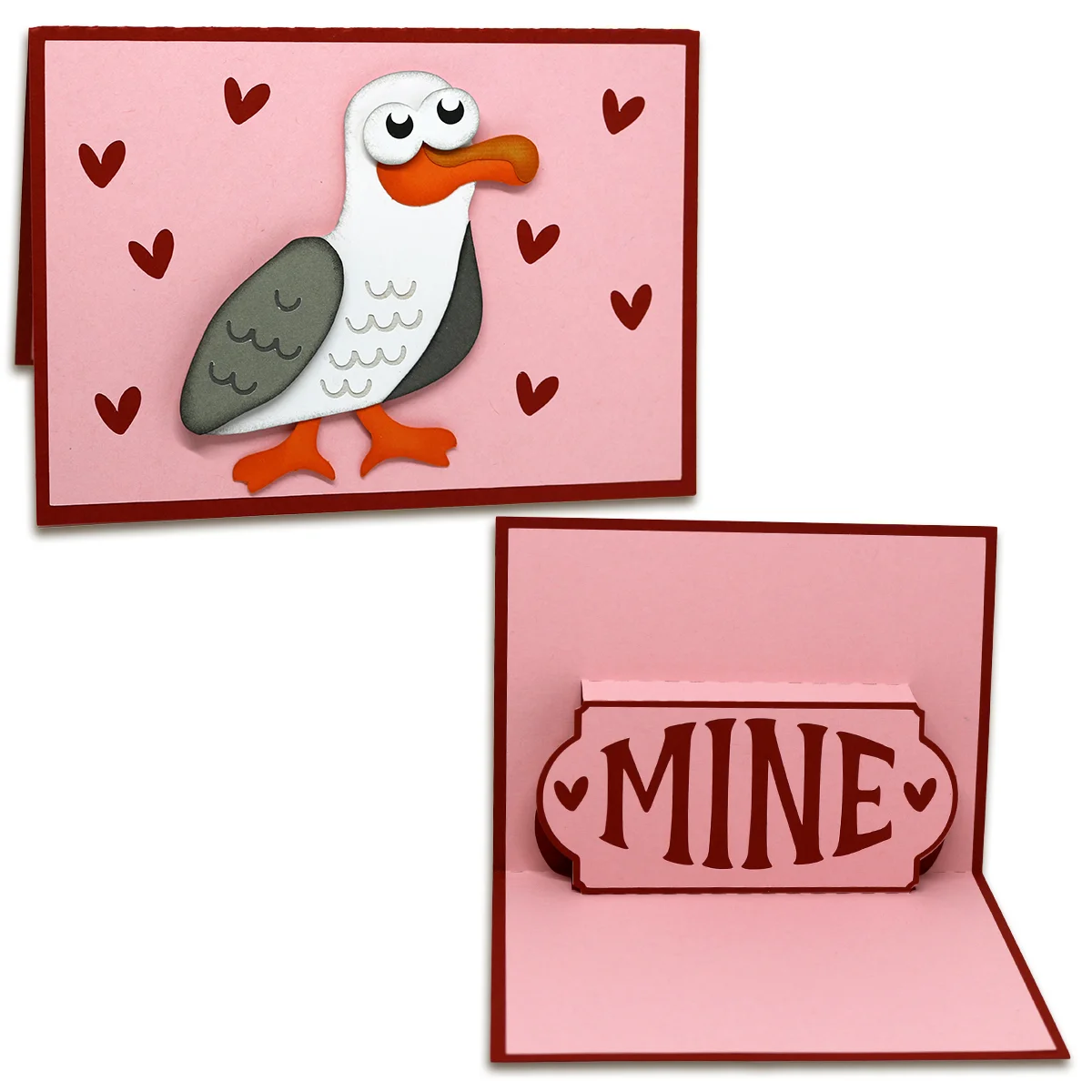 JLD-Seagull Mine Pop-Up Card — JamieandJenn.com