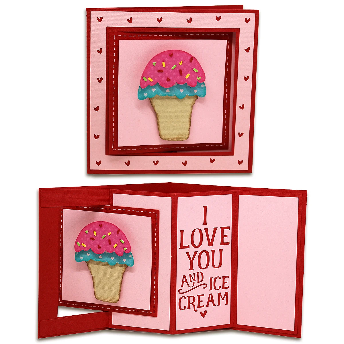 JLD-Ice Cream Window Lever Card — JamieandJenn.com