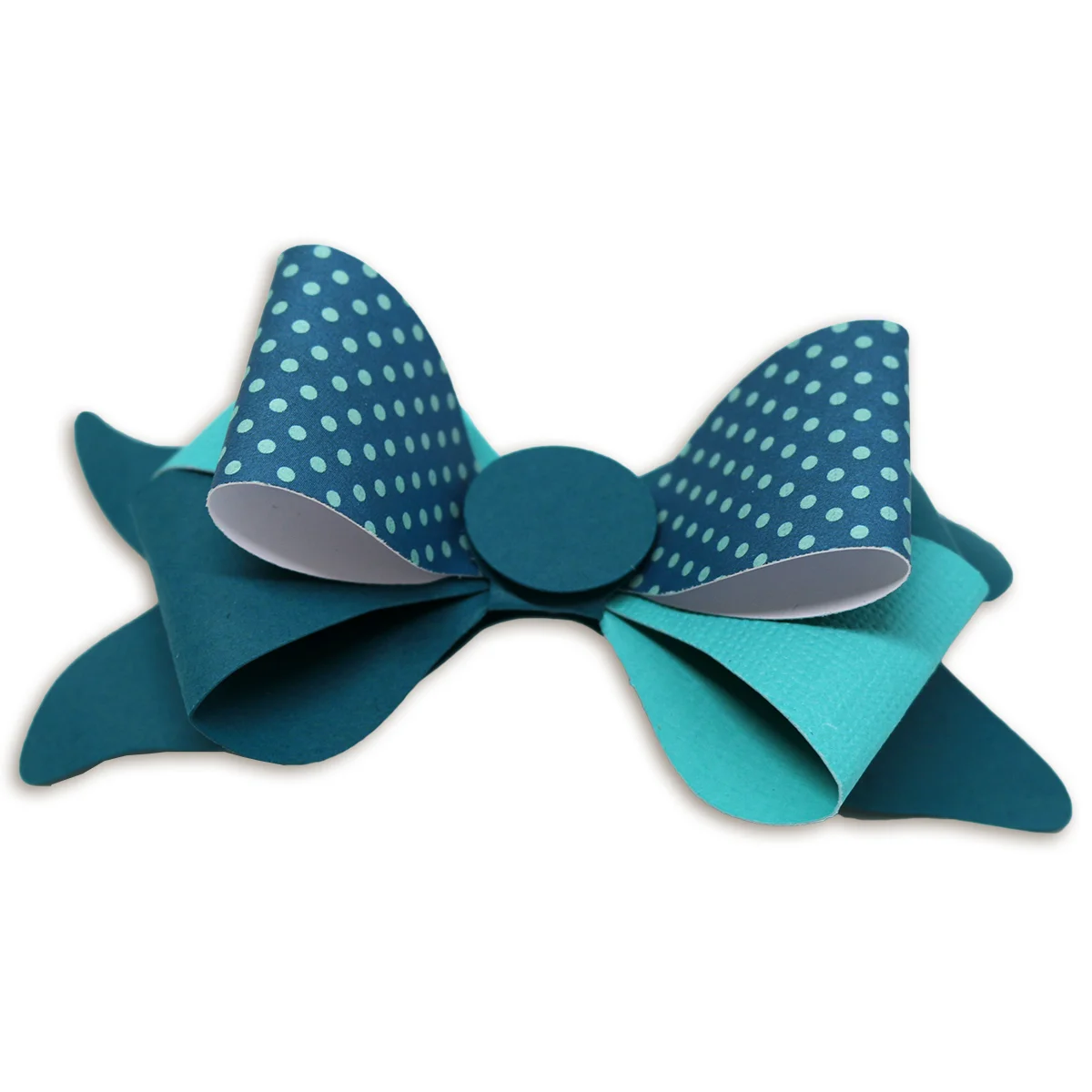 JLD-Double Split Bow Two Toned — JamieandJenn.com