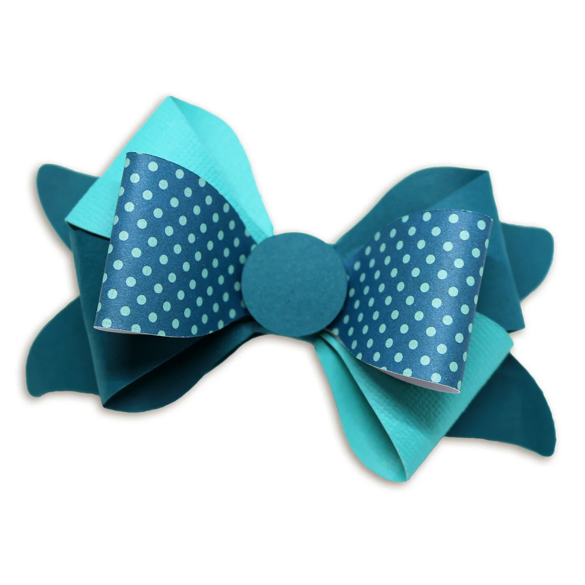 JLD-Double Split Bow Two Toned — JamieandJenn.com
